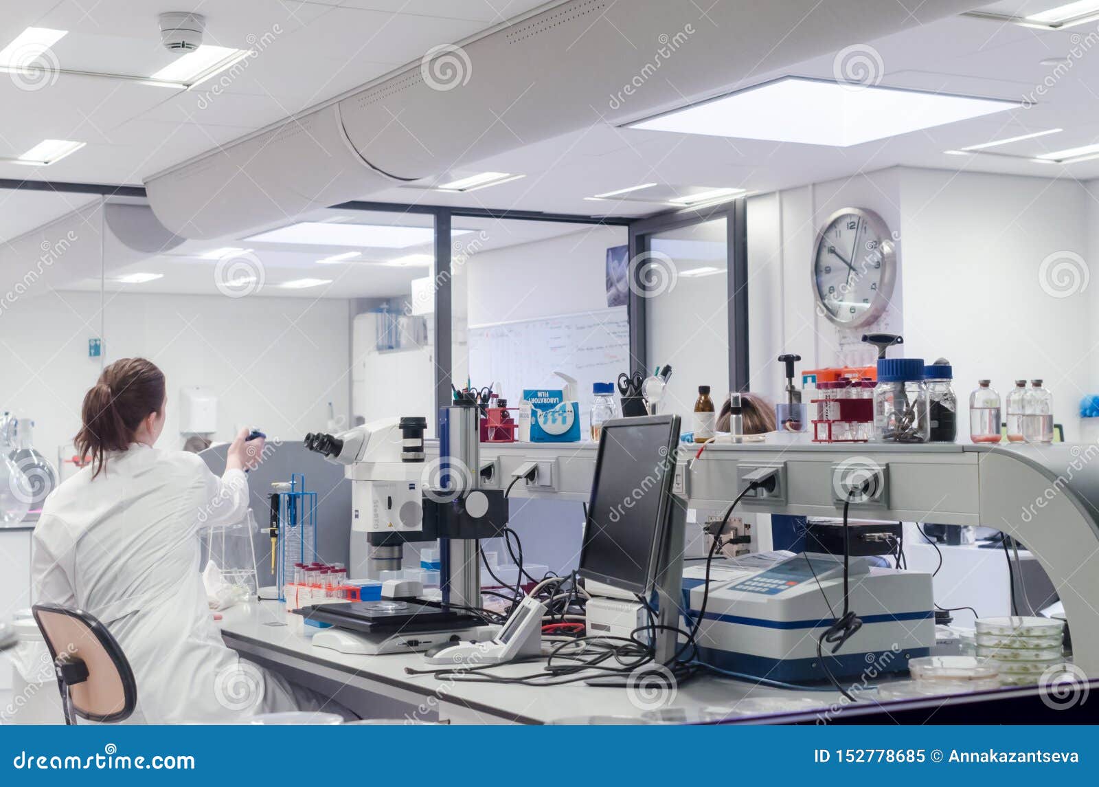 A Woman Works On A Plant Plantation Editorial Photo | CartoonDealer.com ...