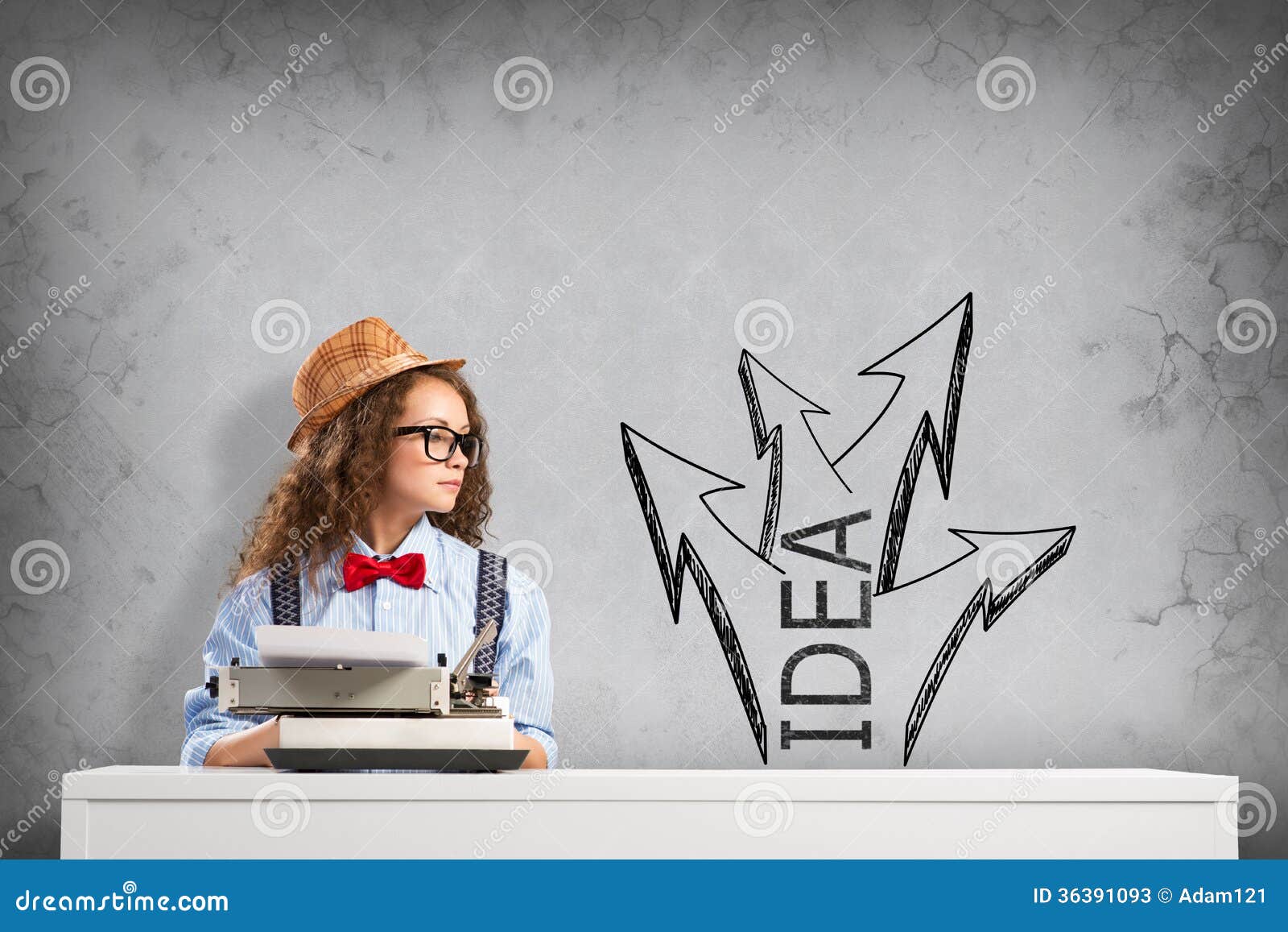 Woman writer stock image. Image of female, face, journalist - 36391093