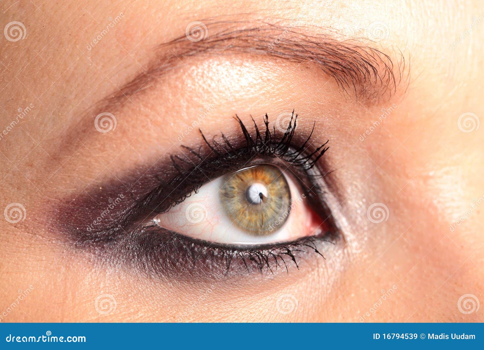 Womans Eye stock image. Image of attractive, glamour - 16794539