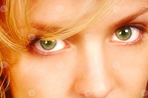 Womans Eyes stock photo. Image of caucasian, natural, expressive - 760464