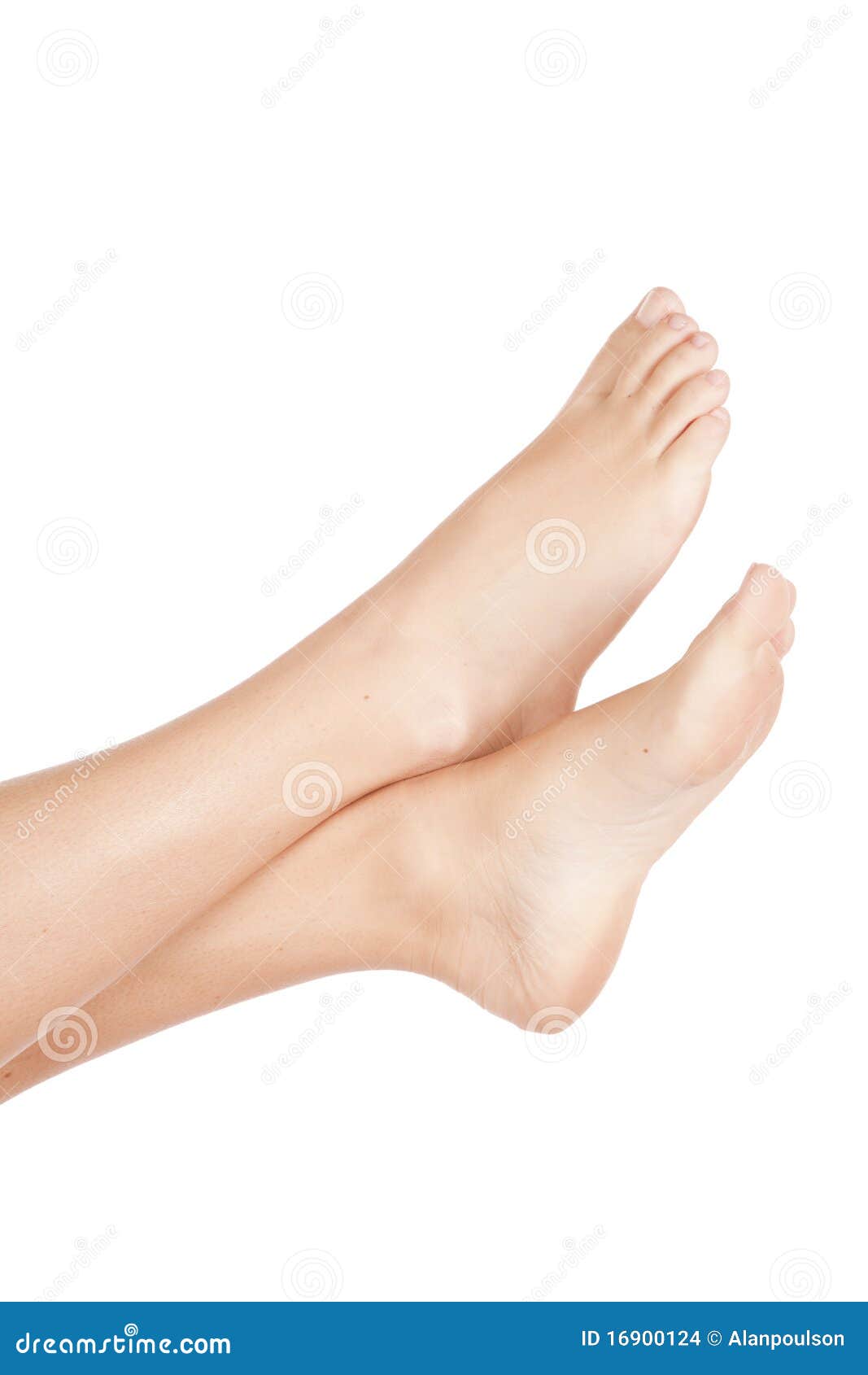 Womans feet up and crossed stock photo. Image of nude - 16900124