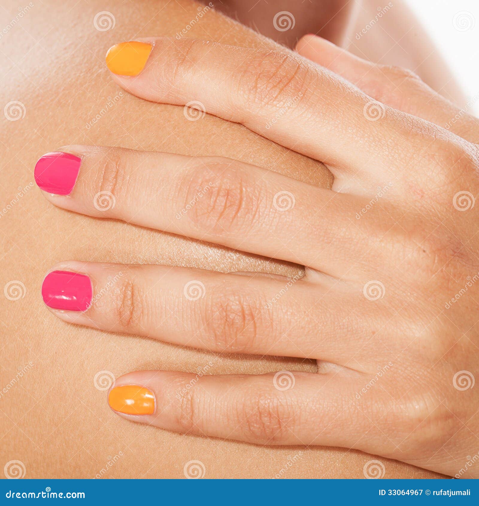 Womans hand with manicure stock image. Image of pretty - 33064967