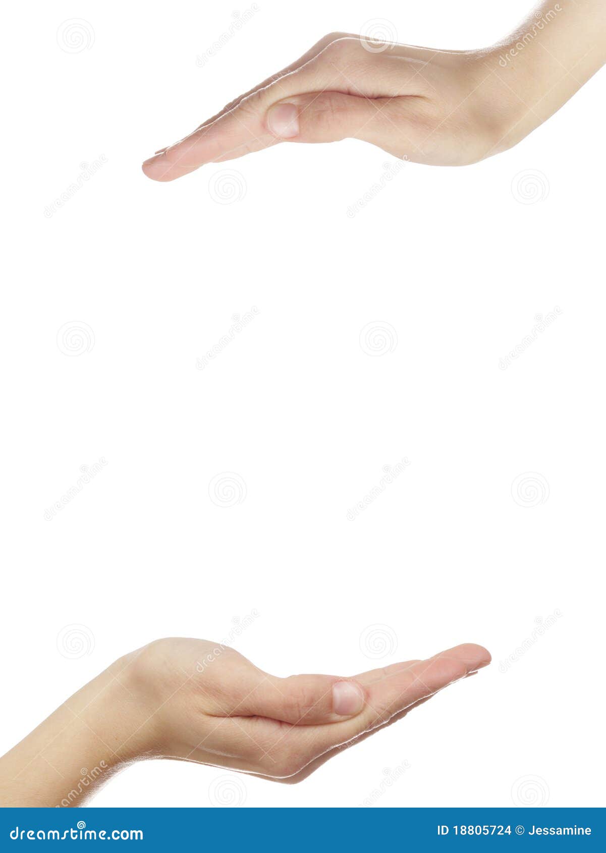 Womans Hands Protecting Something Stock Photo - Image of concept, copy ...