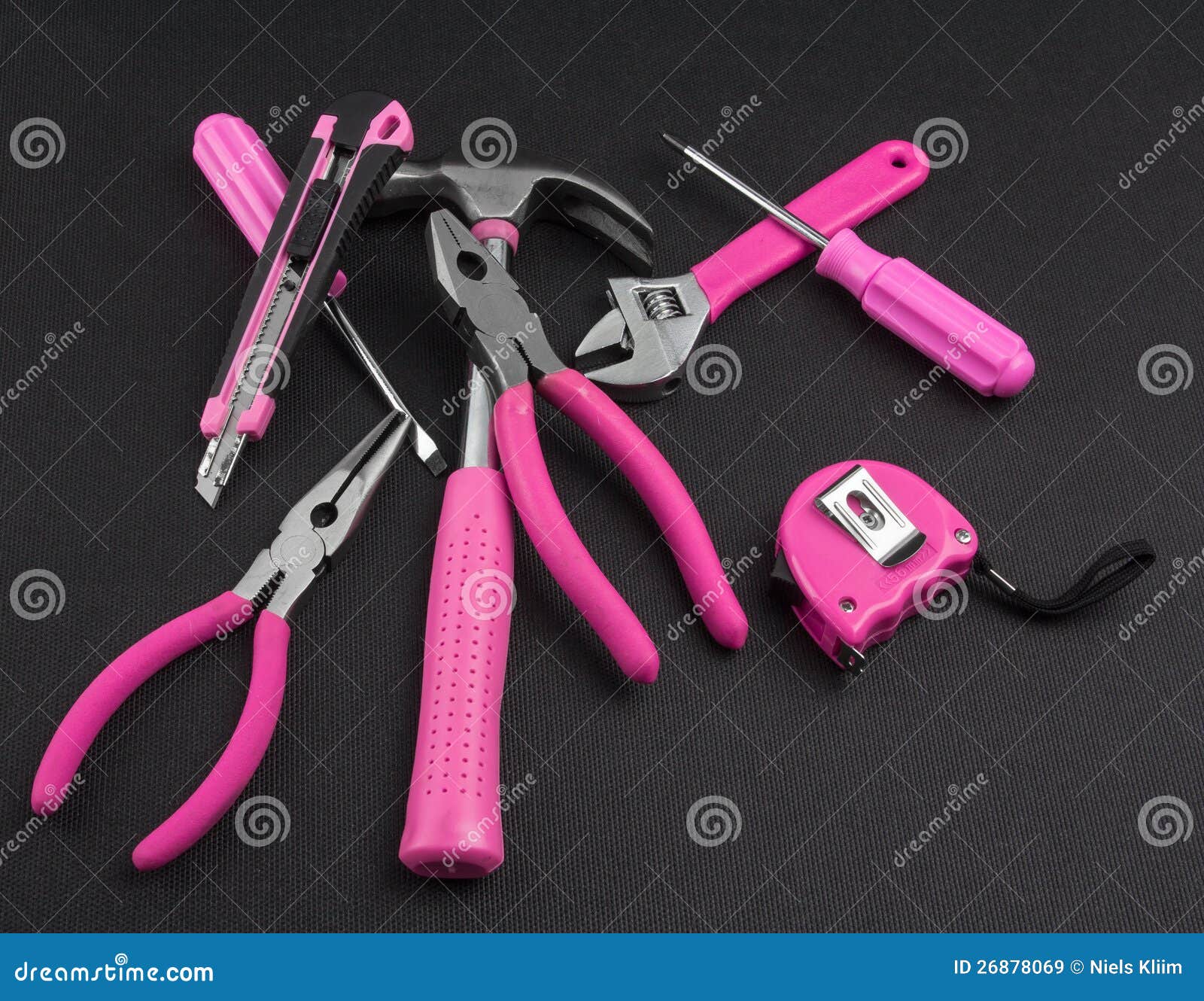 Womans handy tool stock image. Image of repairing, instrument - 26878069