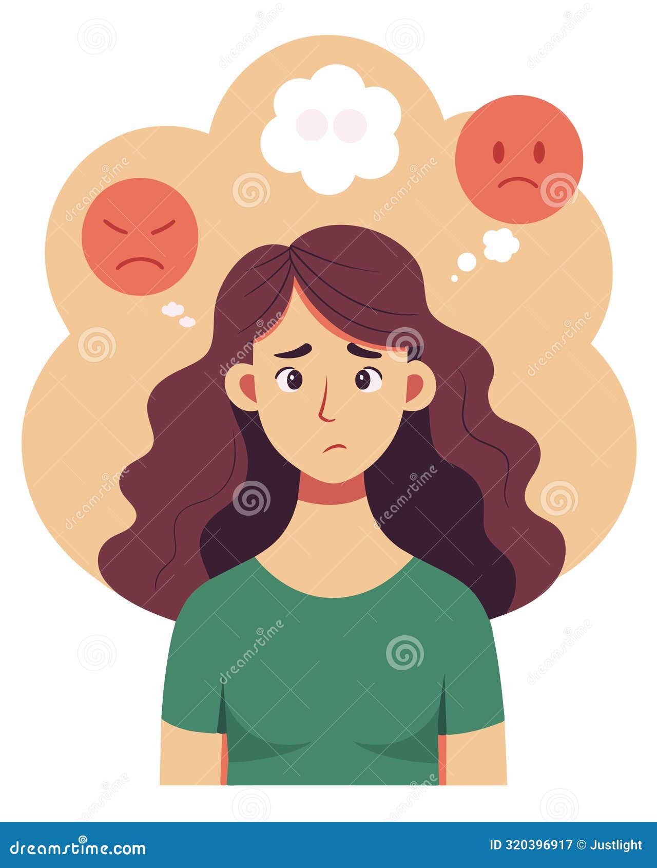 The Womans Inner Dialogue Was a Constant Barrage of Negative Selftalk ...