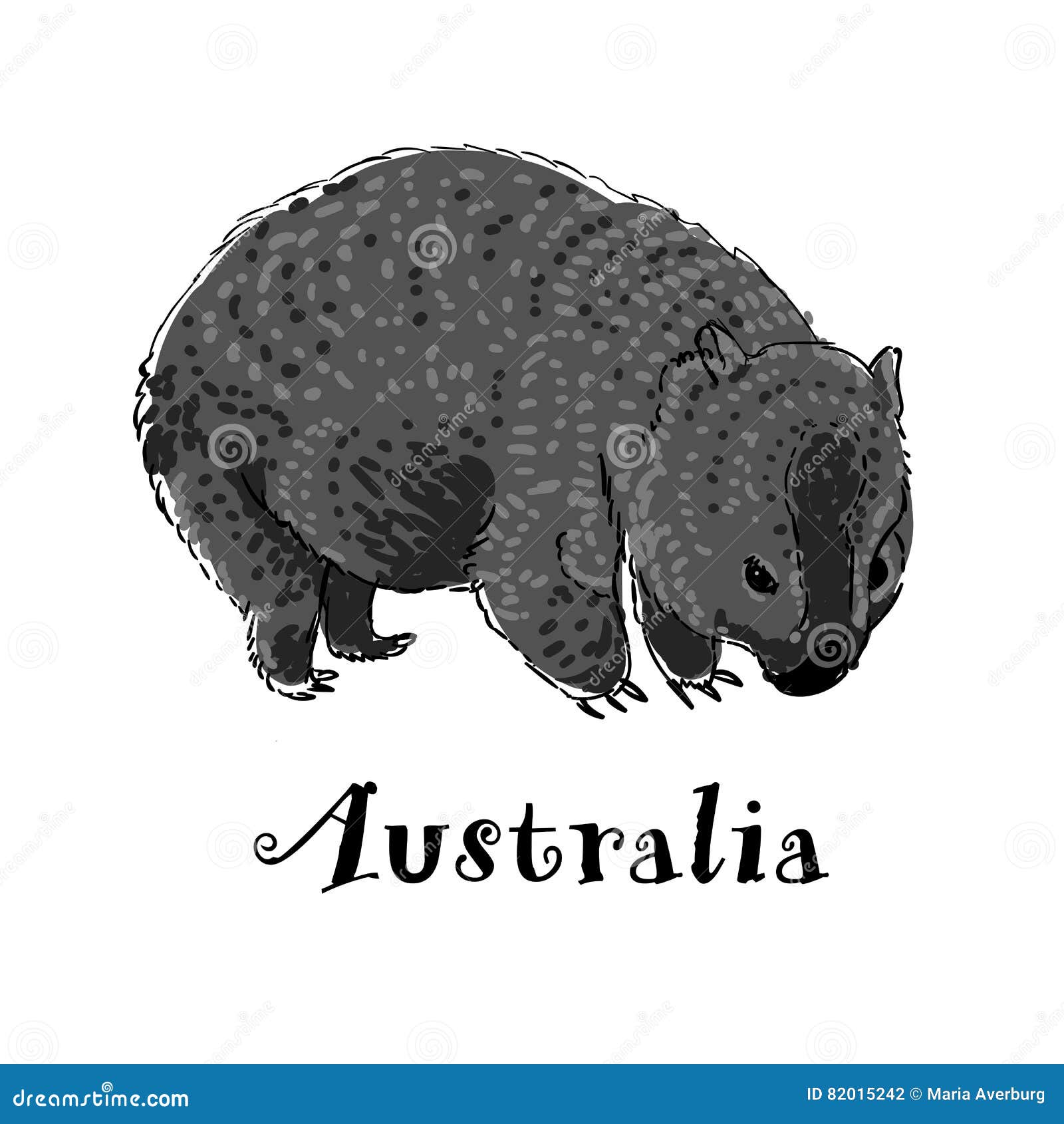 Wombat Icon. Trendy Wombat Logo Concept On White Background From Vector ...