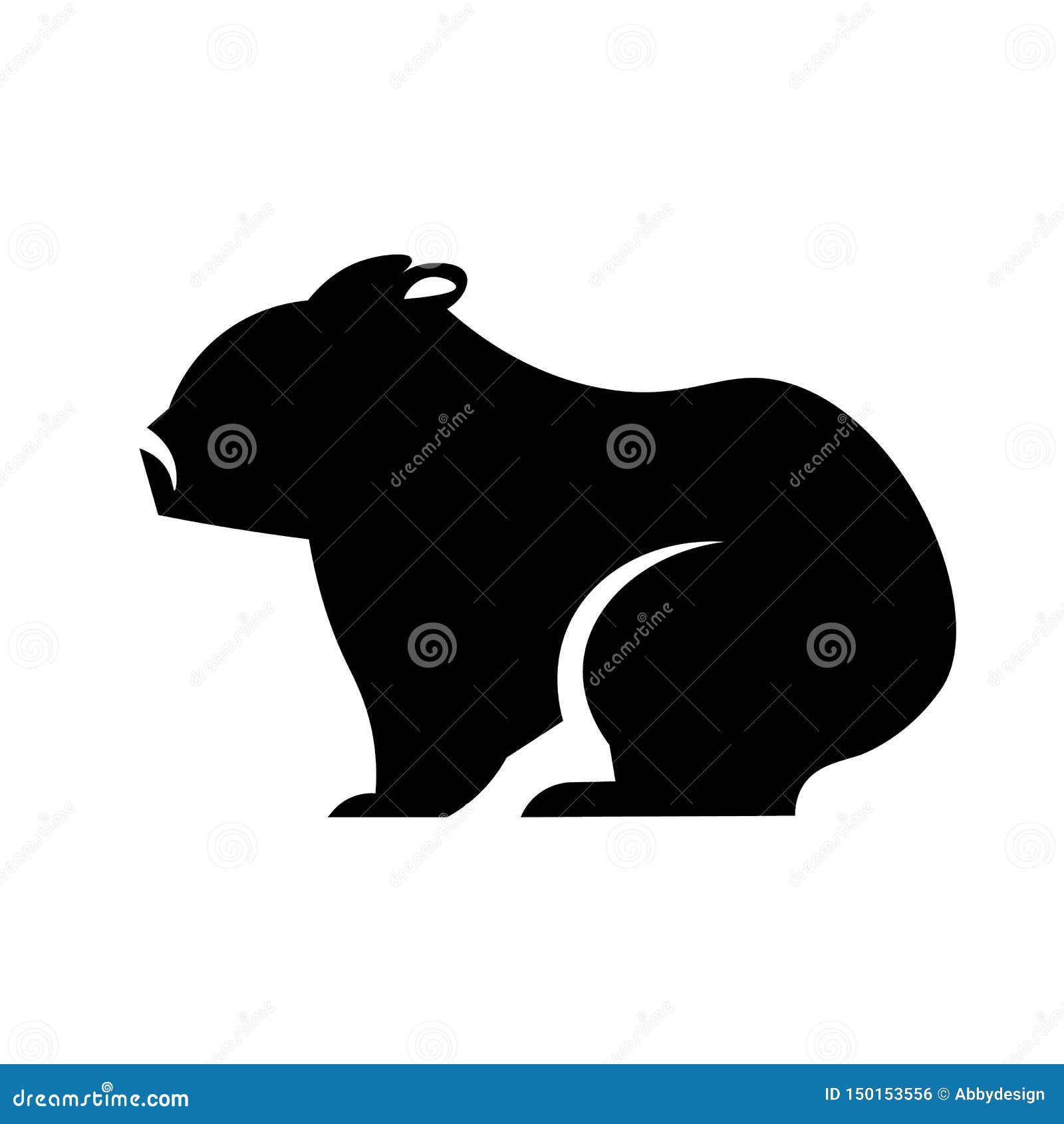 Wombat Icon. Trendy Wombat Logo Concept On White Background From Vector ...