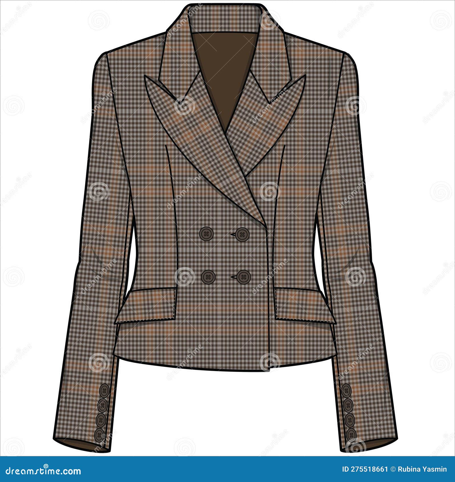 Girls, Blazer Uniform Pose Set,Questioning, Worrying, Undertaking ...