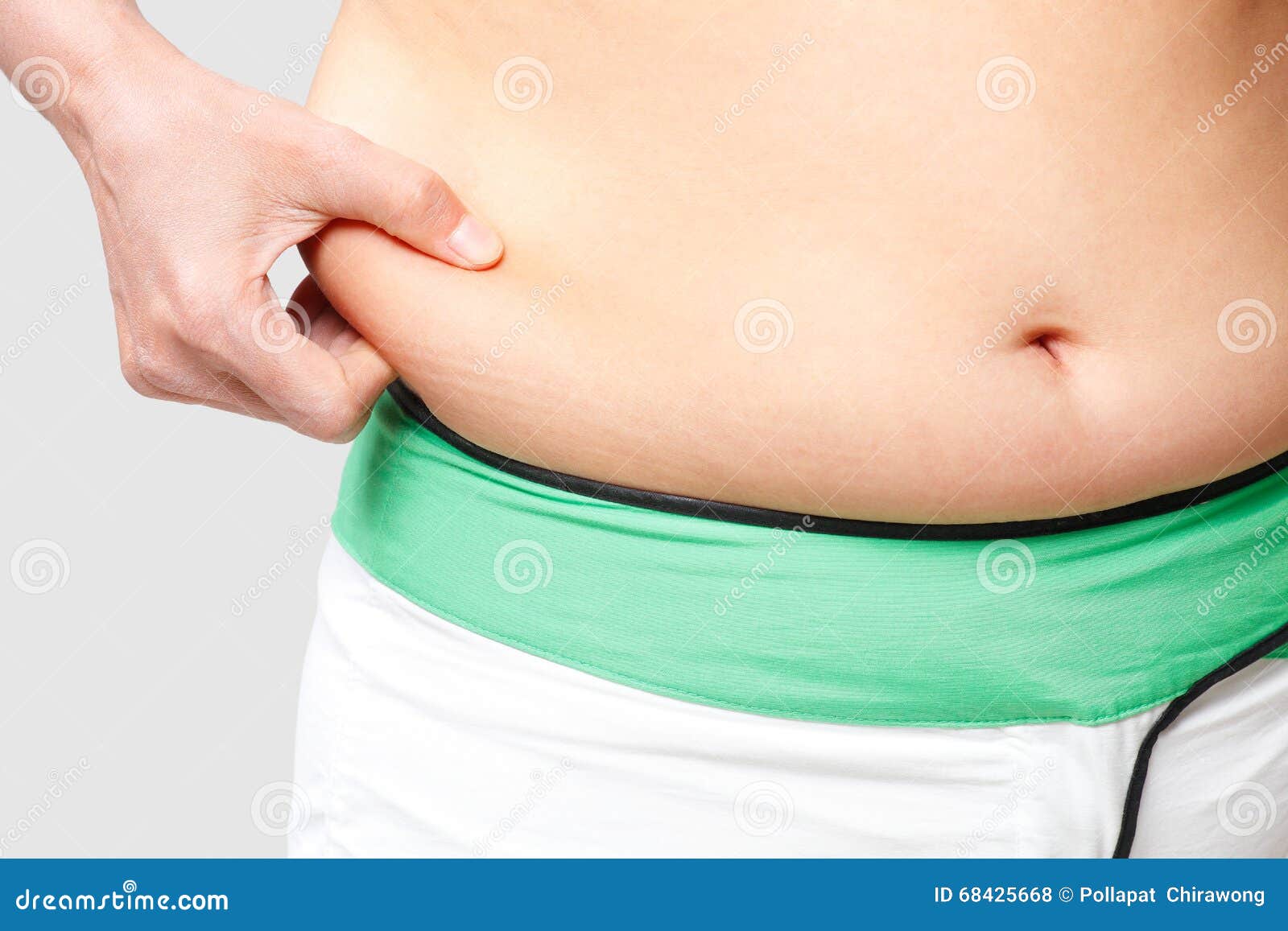 Women body fat belly stock photo. Image of shape, excess - 68425668