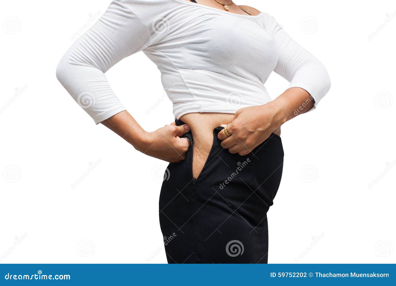 Women body fat belly stock photo. Image of care, concept - 59752202