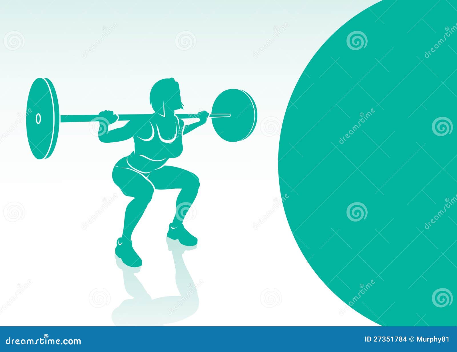 Women Bodybuilding Background Stock Vector - Illustration of activity ...
