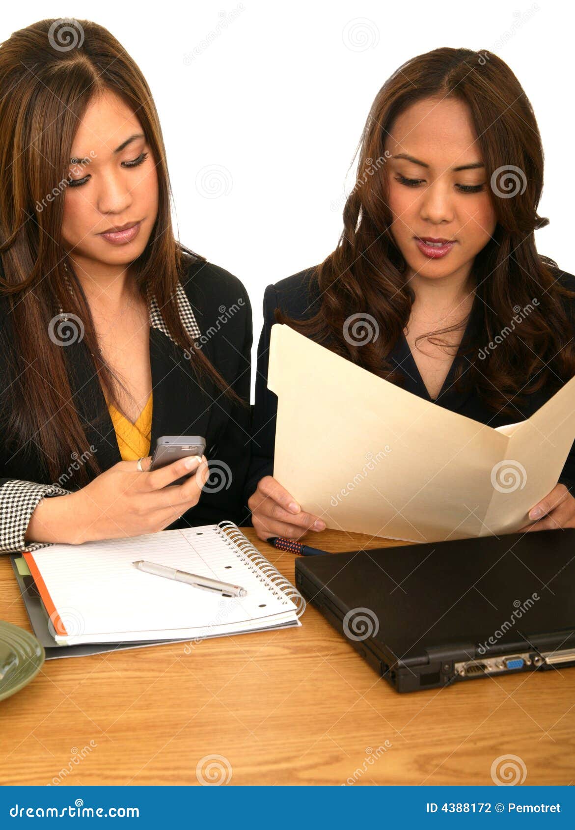 Women Business Team during Busy Hour Stock Photo - Image of coworker ...