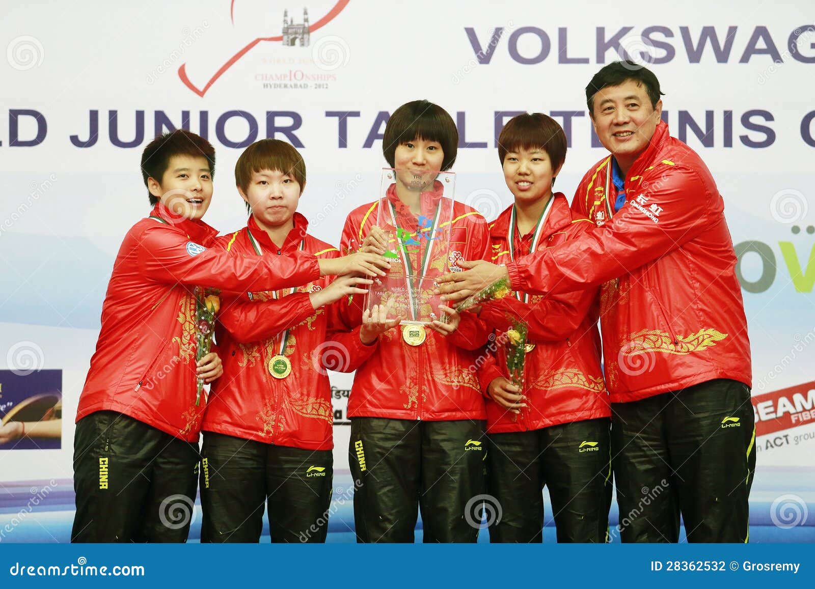 Women Chinese team editorial photography. Image of world - 28362532