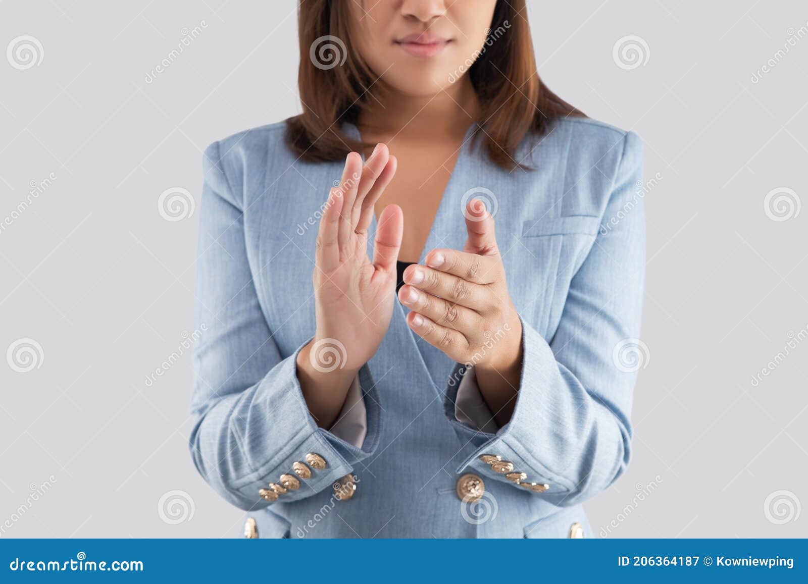 Women Clapping Hands, Keeping In Plank Position. Royalty-Free Stock ...