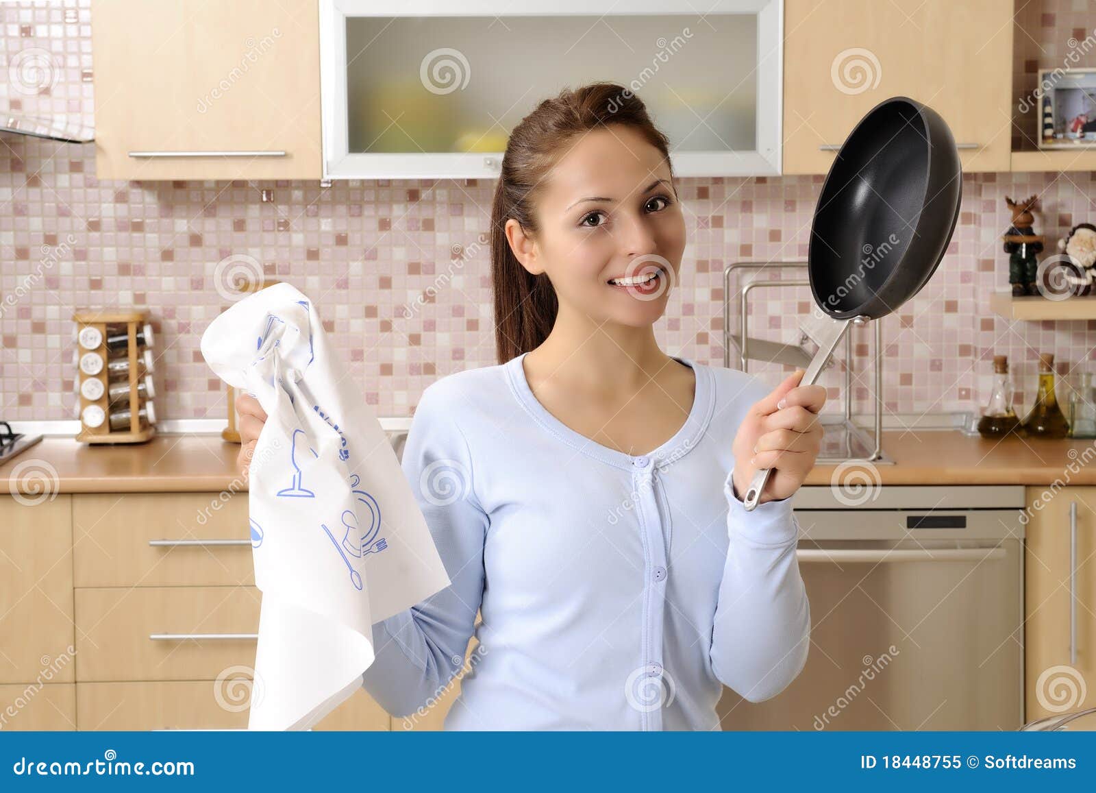 Women cleaning the house stock image. Image of cleaner - 18448755