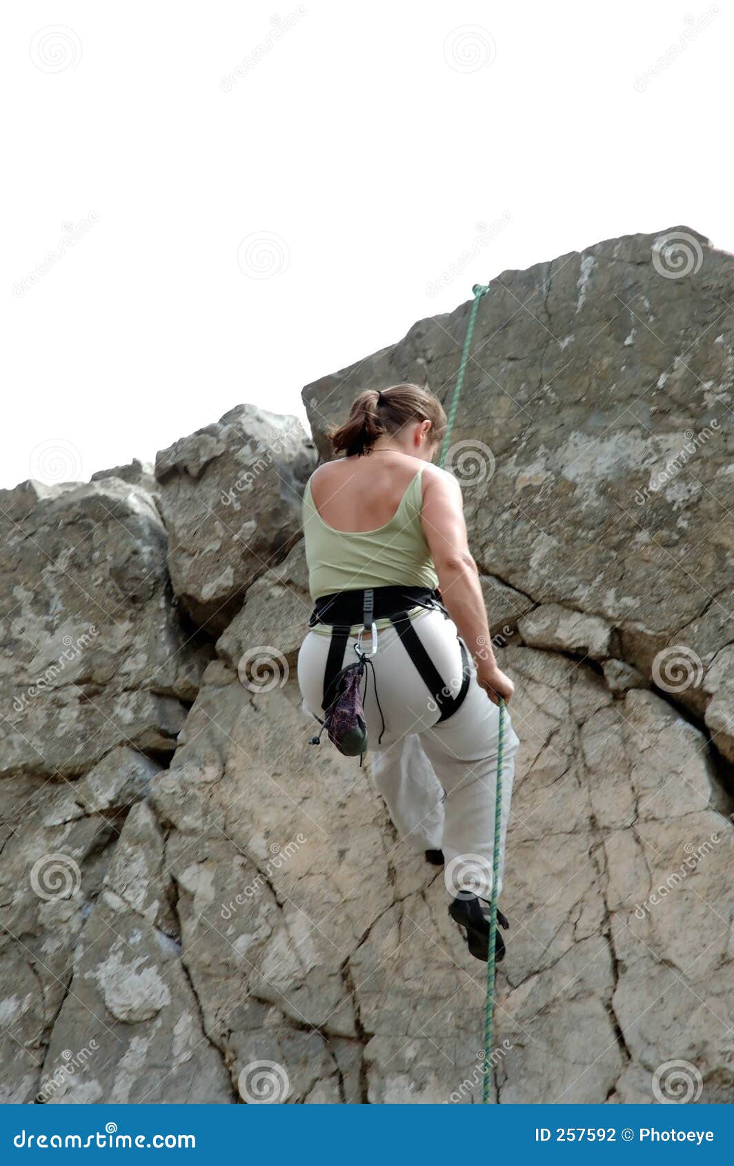 Women climber 4 stock photo. Image of sport, hang, alpine - 257592