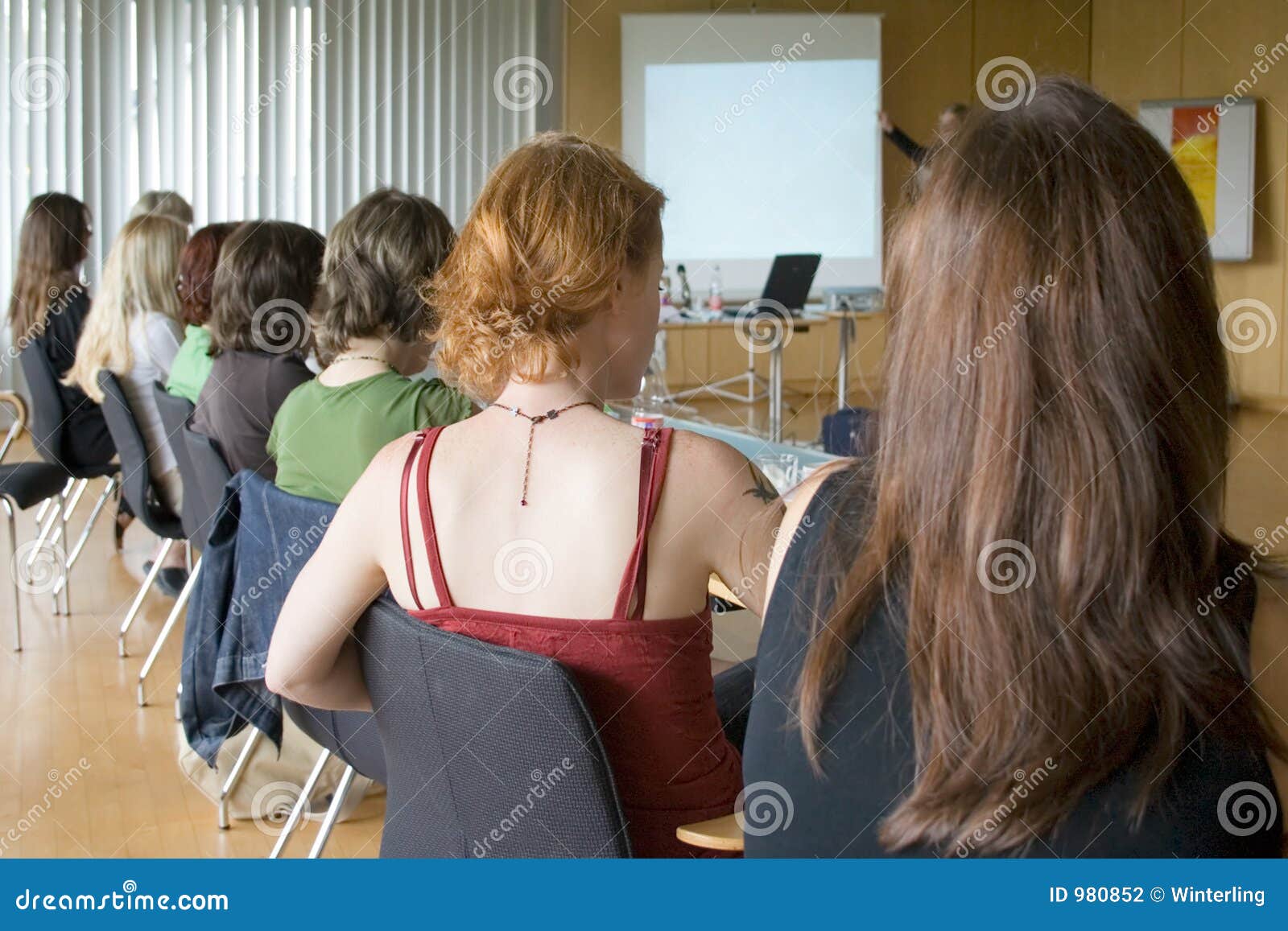 Women Conference stock photo. Image of report, interior - 980852