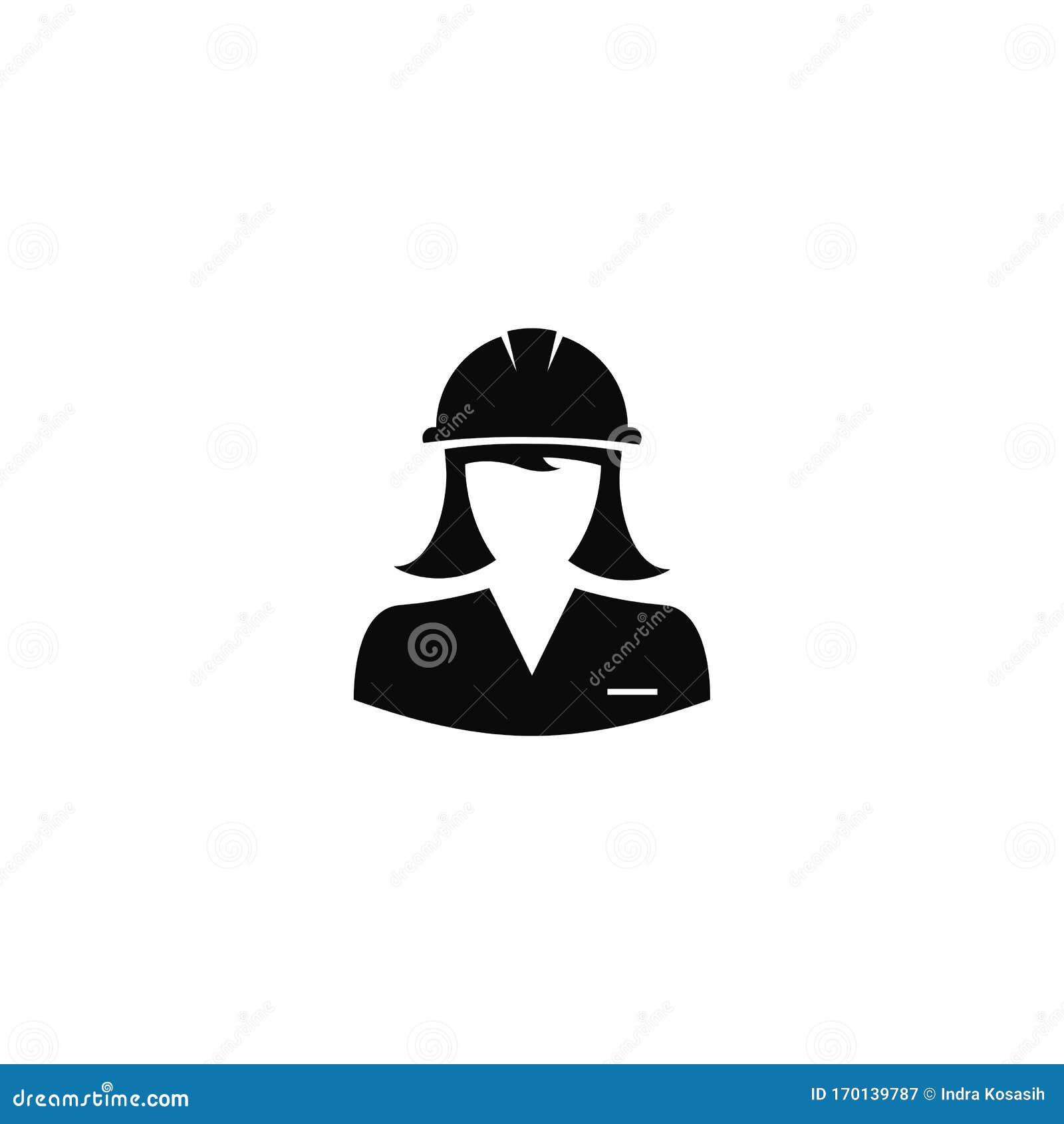 Women Construction Workers Logo Vector Icon Template Stock Vector ...