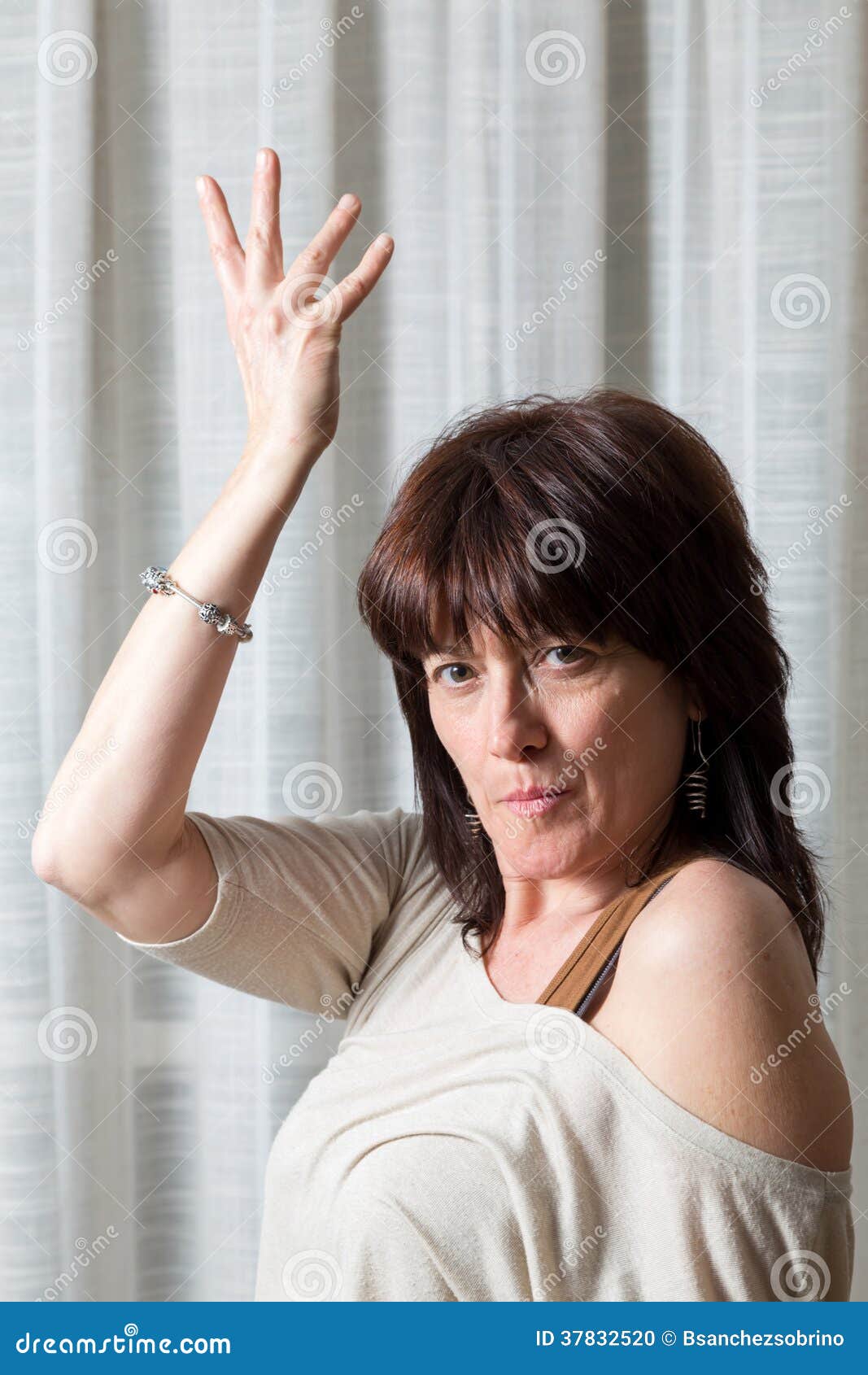 Women Dancing in Front of the Camera Stock Photo - Image of movement ...