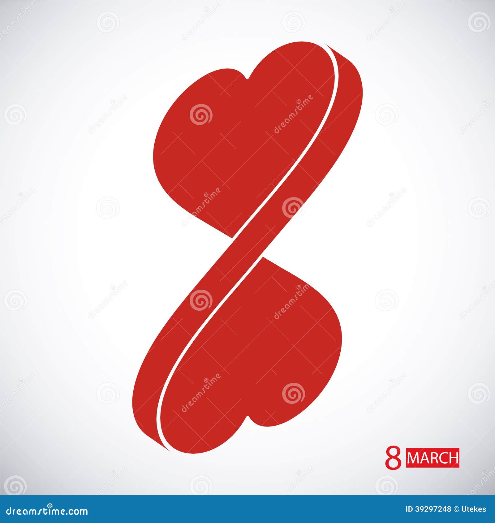 Women day 8 march.Heart stock vector. Illustration of flower - 39297248