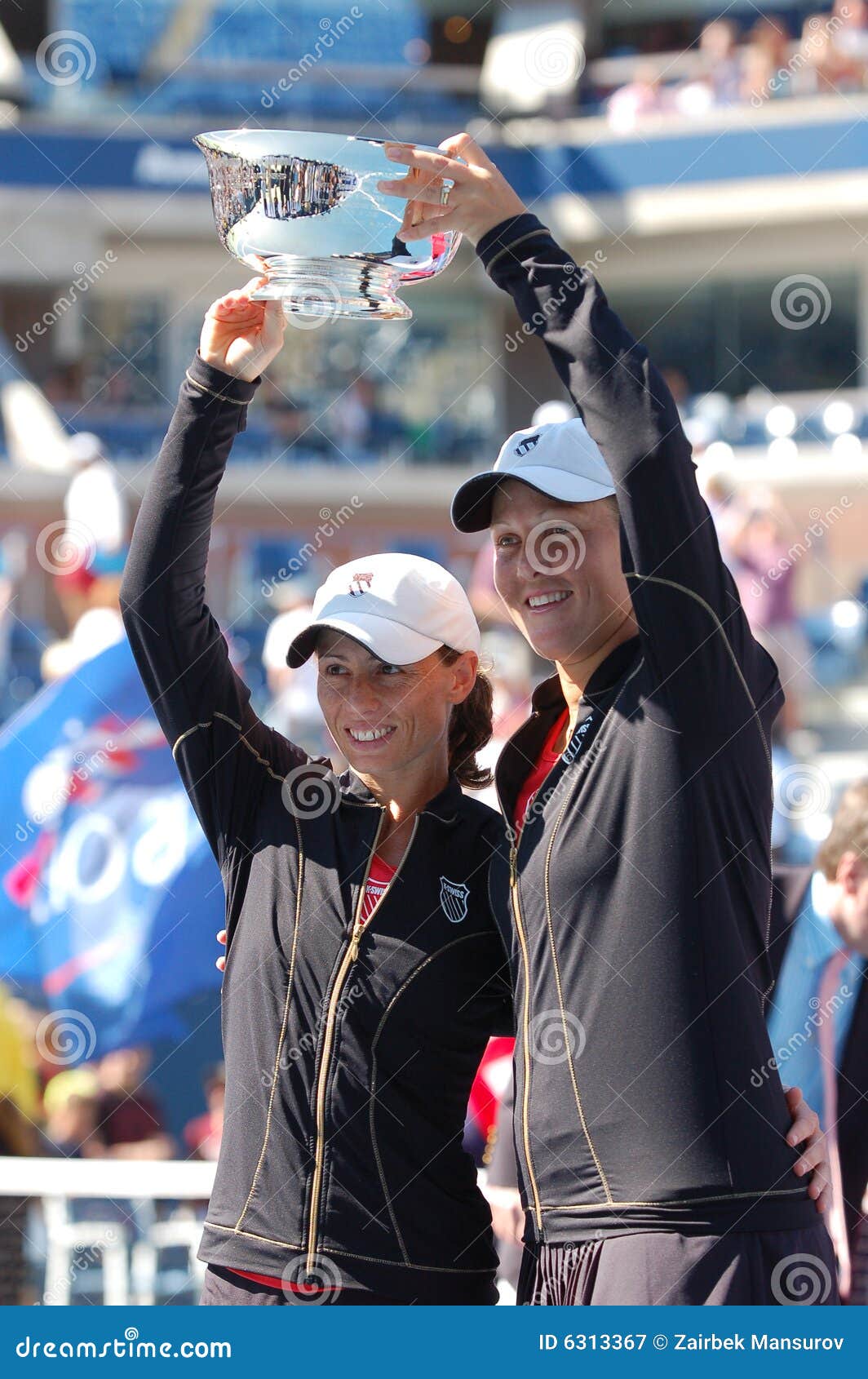 Women Doubles Winners US Open 2008 (2) Editorial Photography - Image of ...