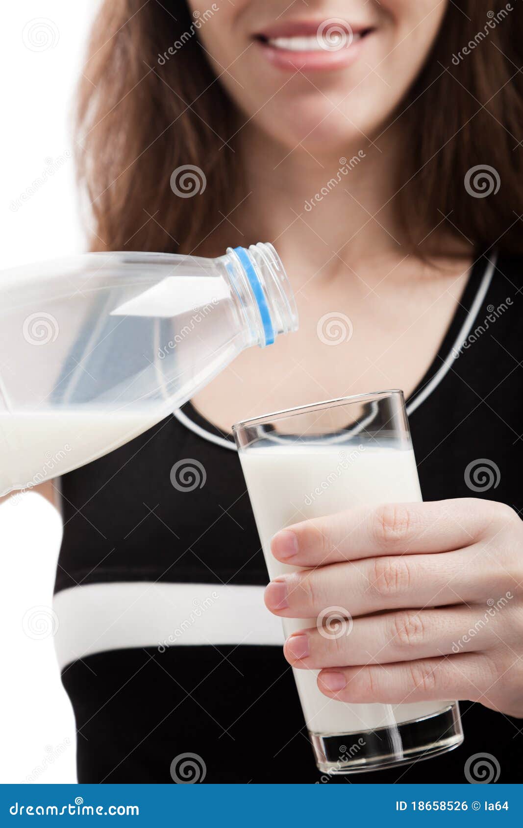 Women drinking milk stock photo. Image of food, giving - 18658526