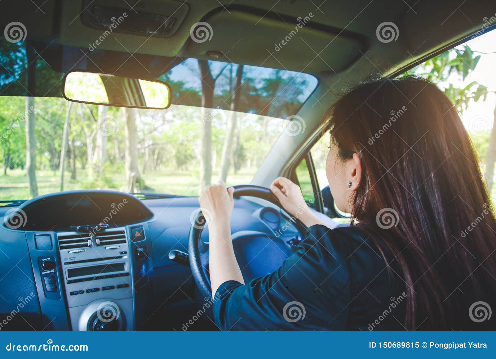 Women drive the wrong way stock image. Image of direction - 150689815