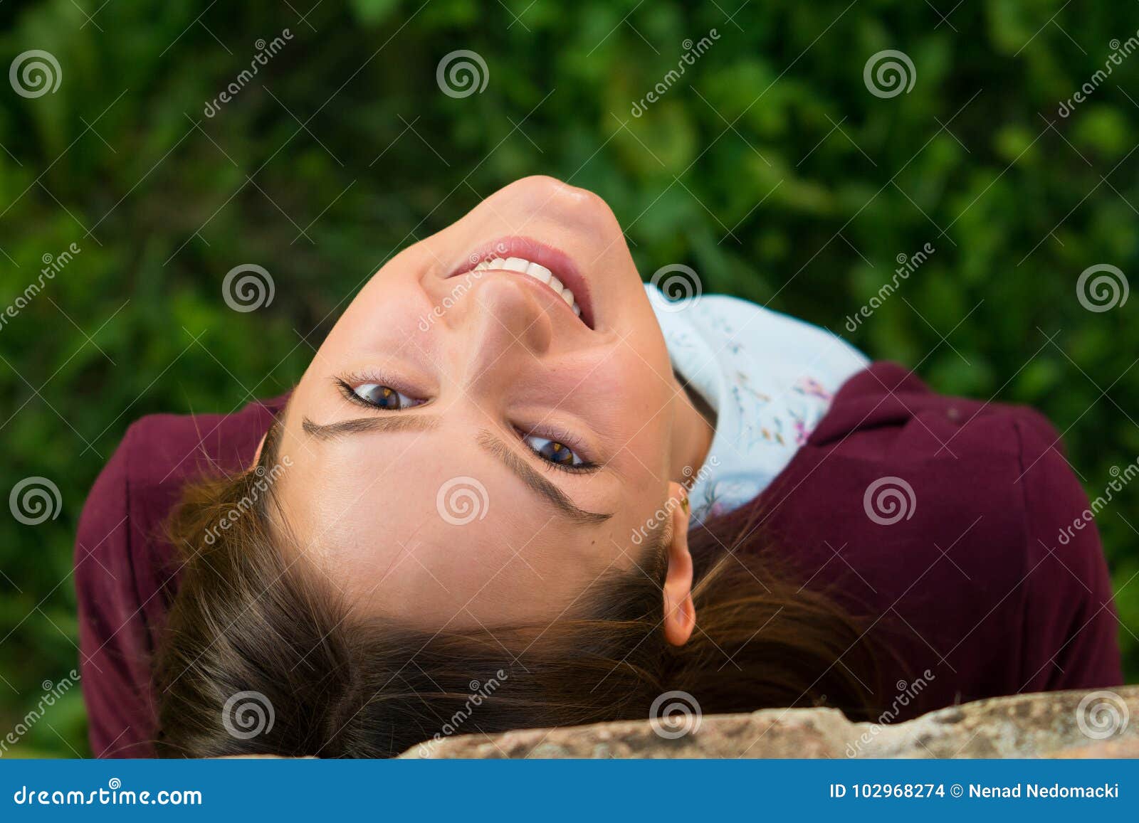 Women on the Edge of the Wall Stock Photo - Image of posing, class ...