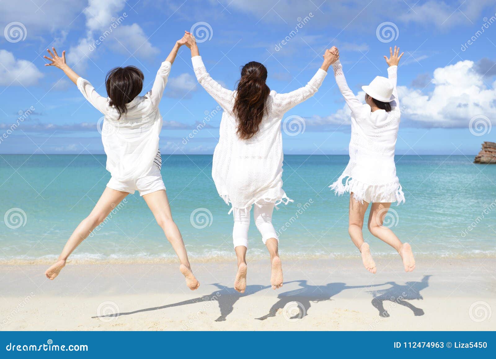 Women enjoy the sun stock image. Image of female, adult - 112474963