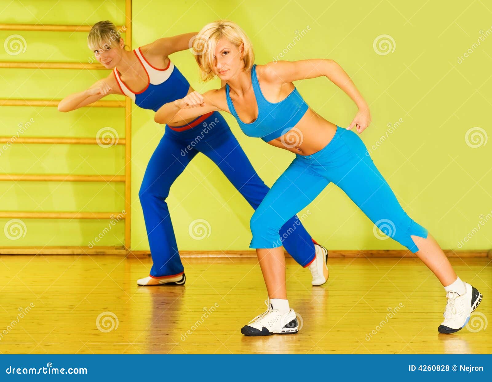 Women exercising stock photo. Image of diet, aerobics - 4260828