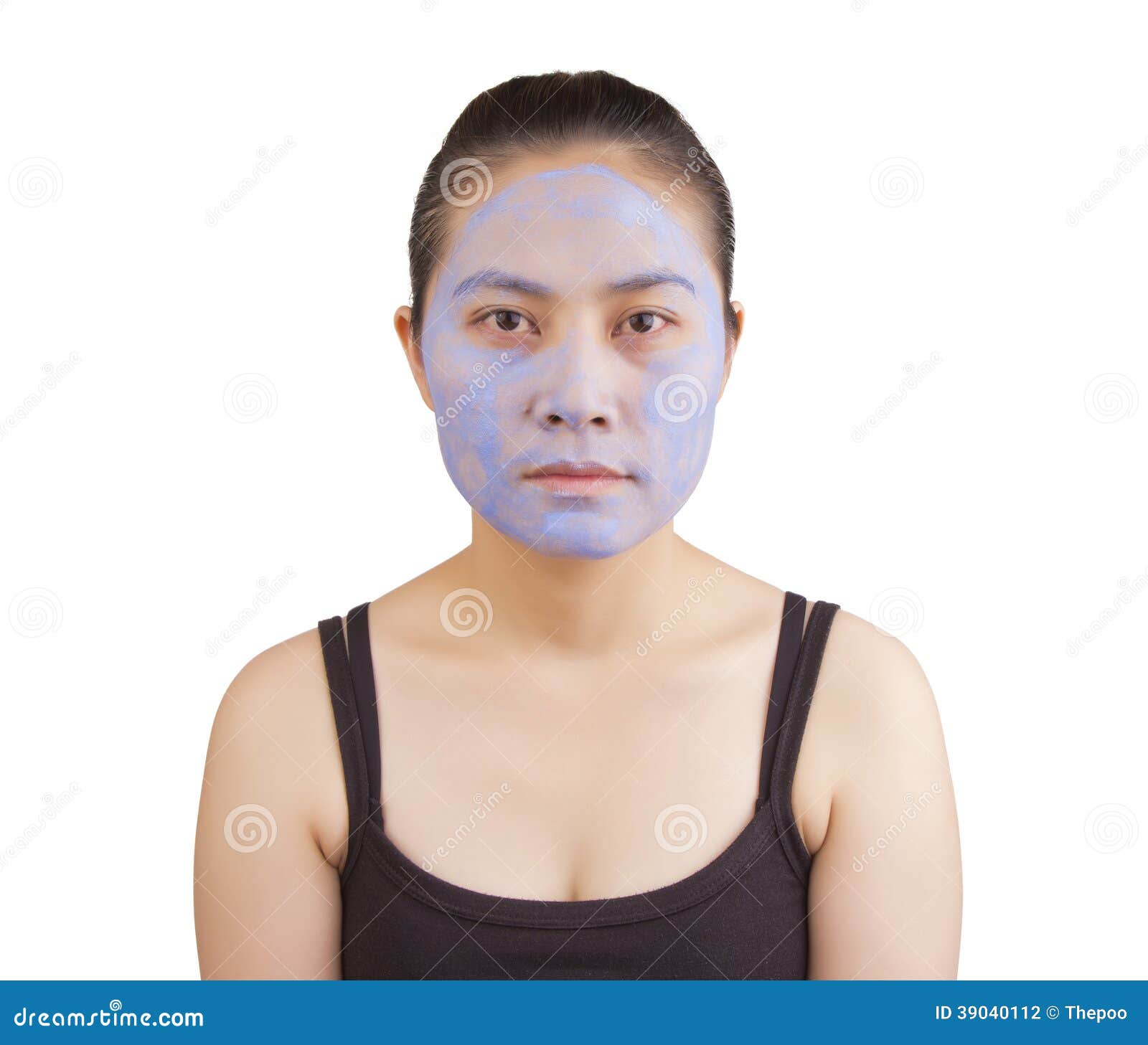 Women face mask stock photo. Image of beautiful, cosmetic - 39040112