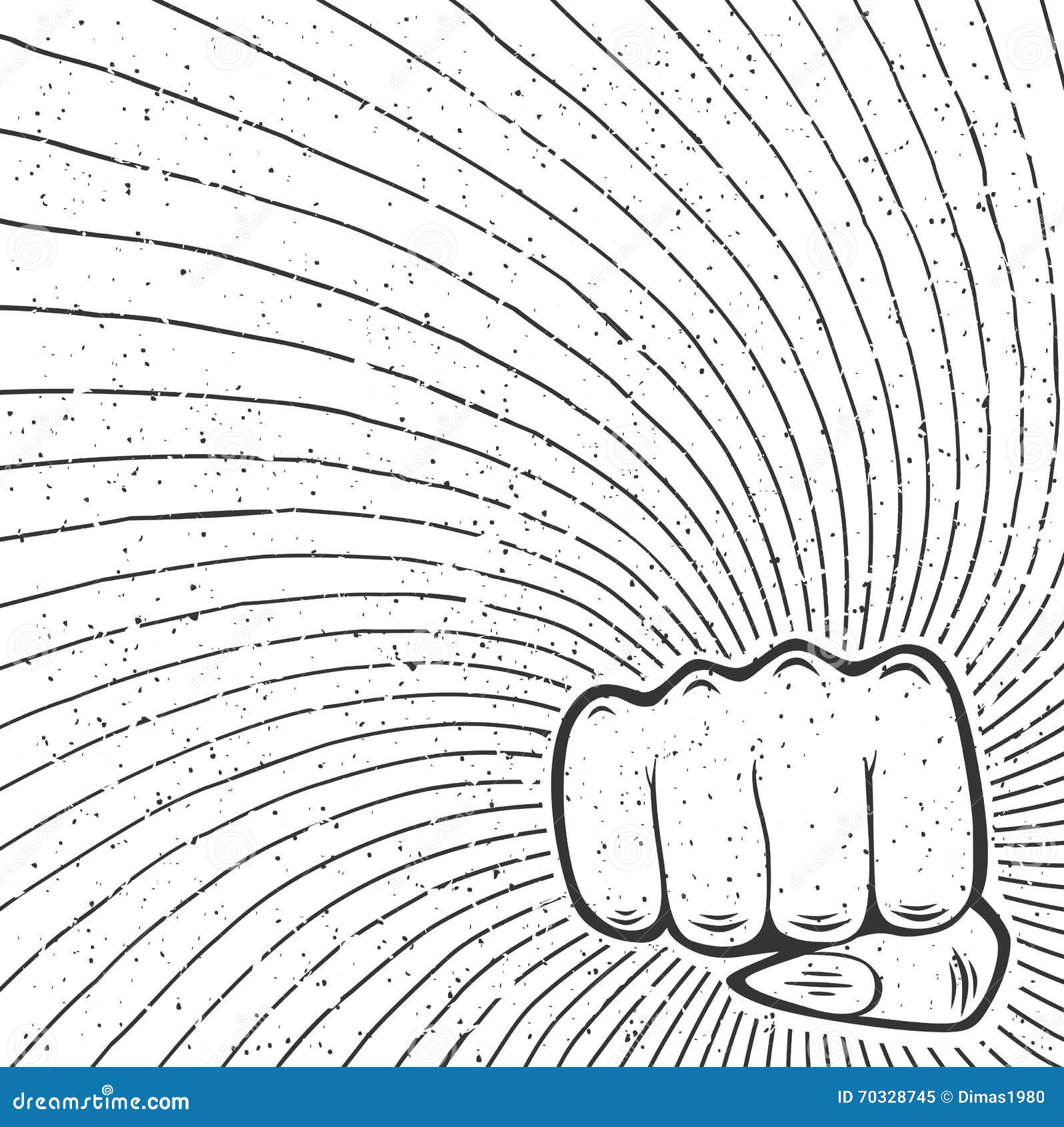 Two Women Fighting And Pulling Hair. Angry Cartoon Females Aggressive ...