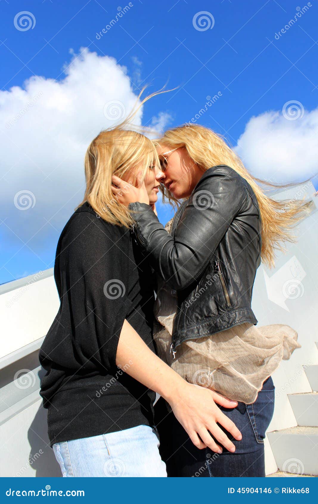 Women flirting stock photo. Image of romance, lesbians - 45904146