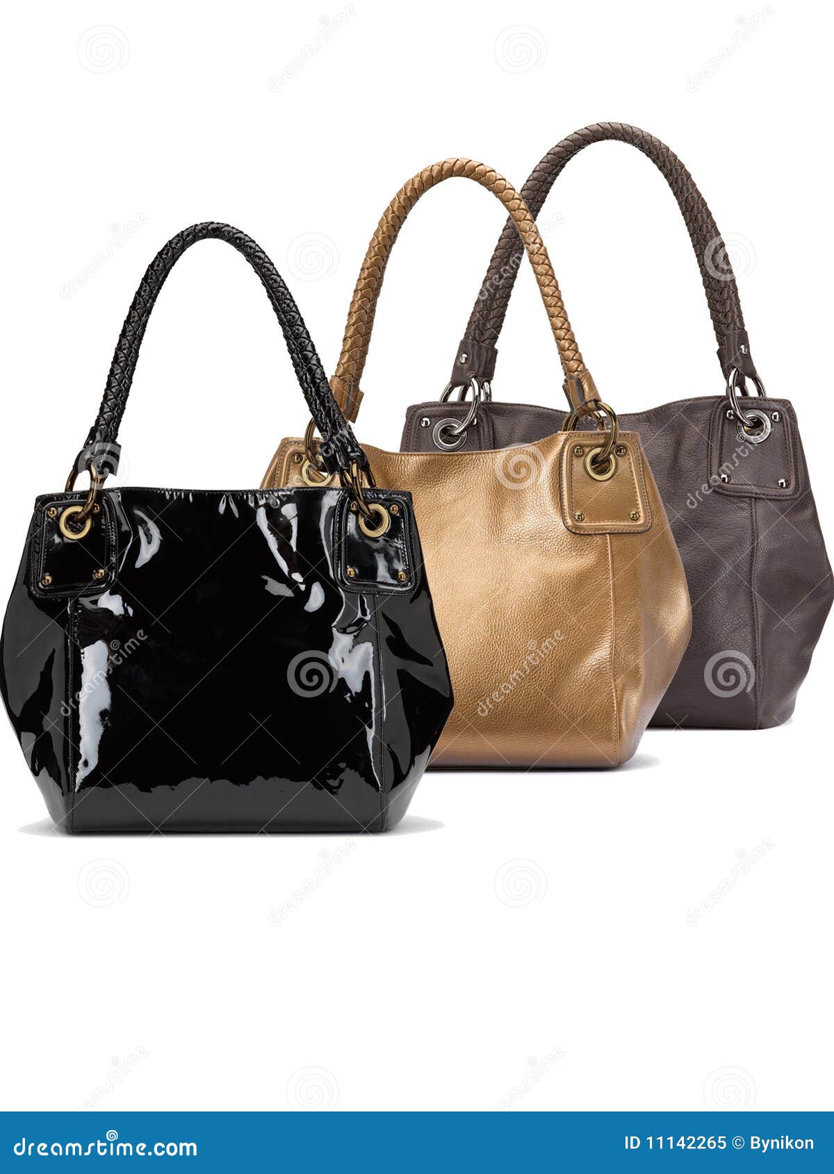 Women Hand Bags stock image. Image of metal, brown, buckle - 11142265