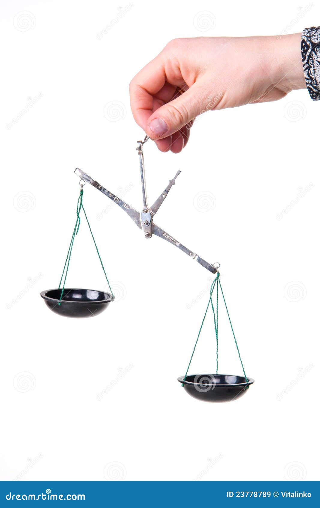 Women hand holding weight stock image. Image of measure - 23778789