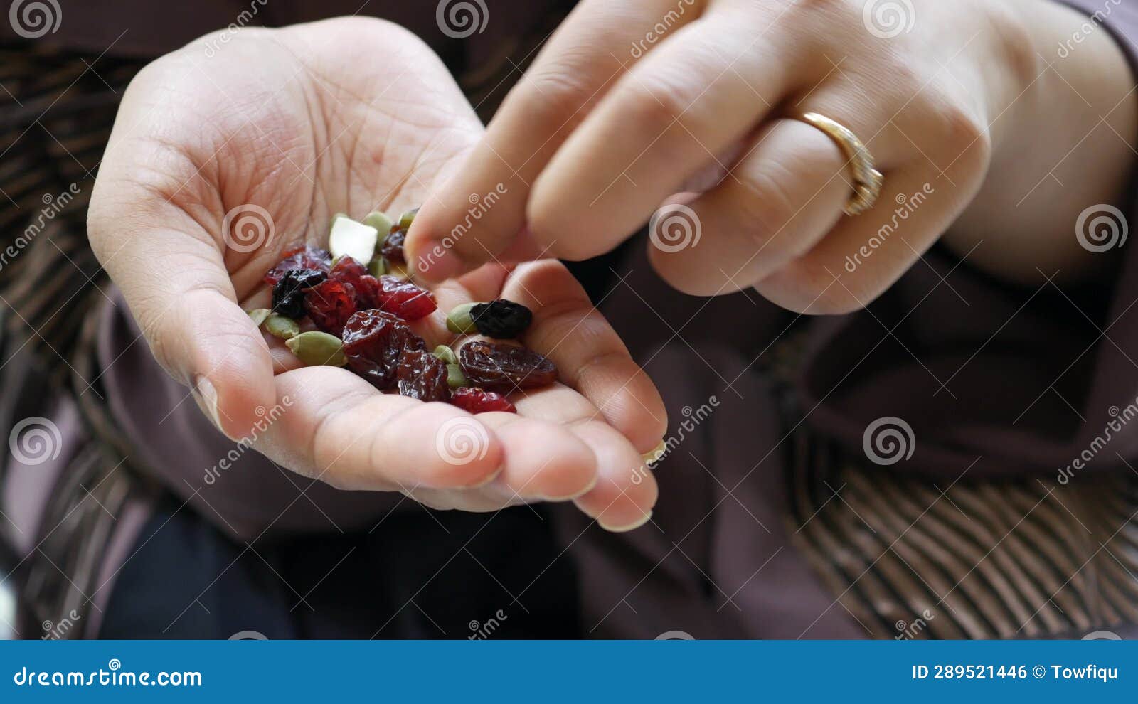 Women Hand Pick Black Raisin Stock Footage - Video of delicious, black ...