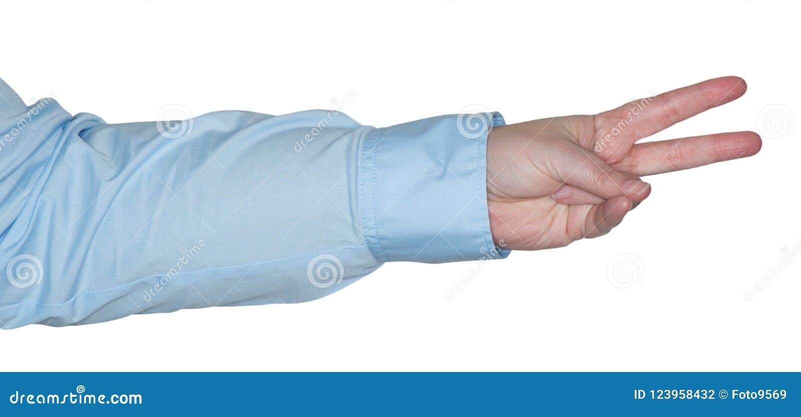 Women Hand Shows a Gesture As a Sign Language Stock Photo - Image of ...