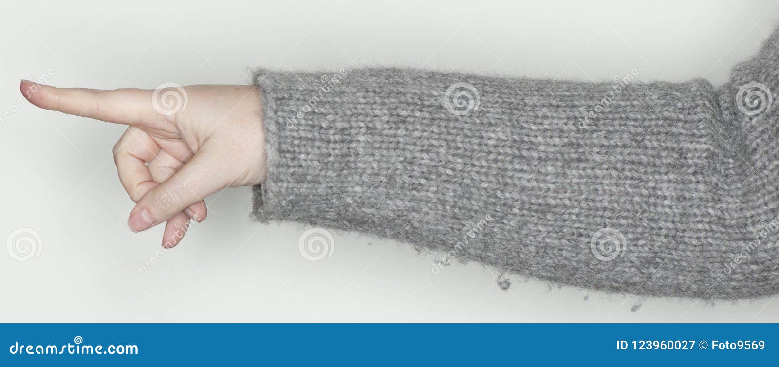 Women Hand Shows a Gesture As a Sign Language Stock Image - Image of ...