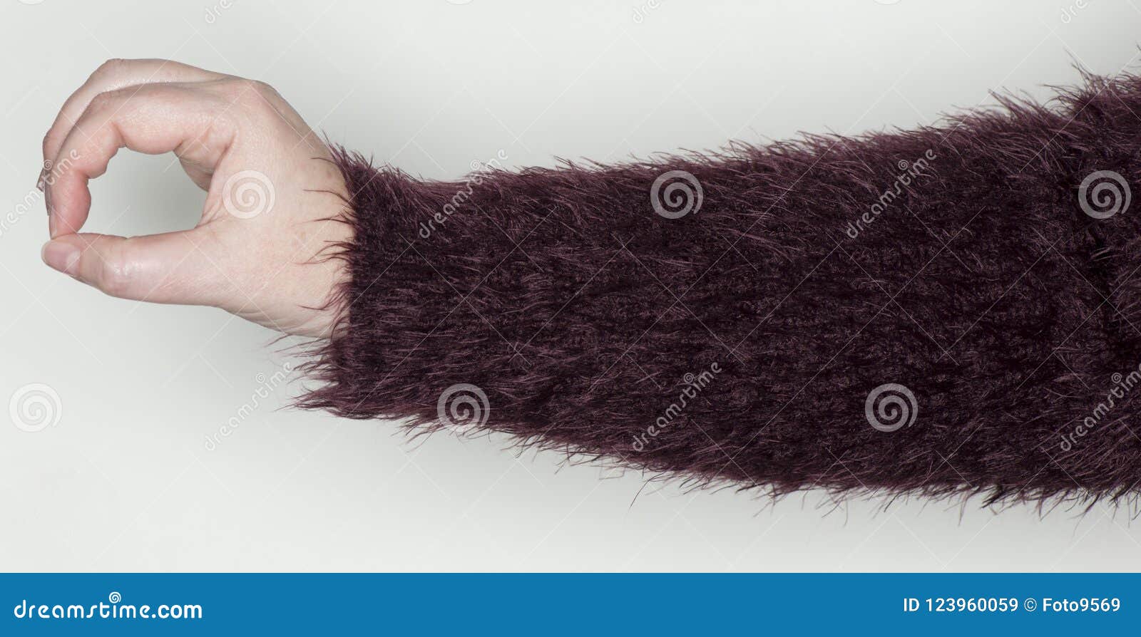 Women Hand Shows a Gesture As a Sign Language Stock Image - Image of ...