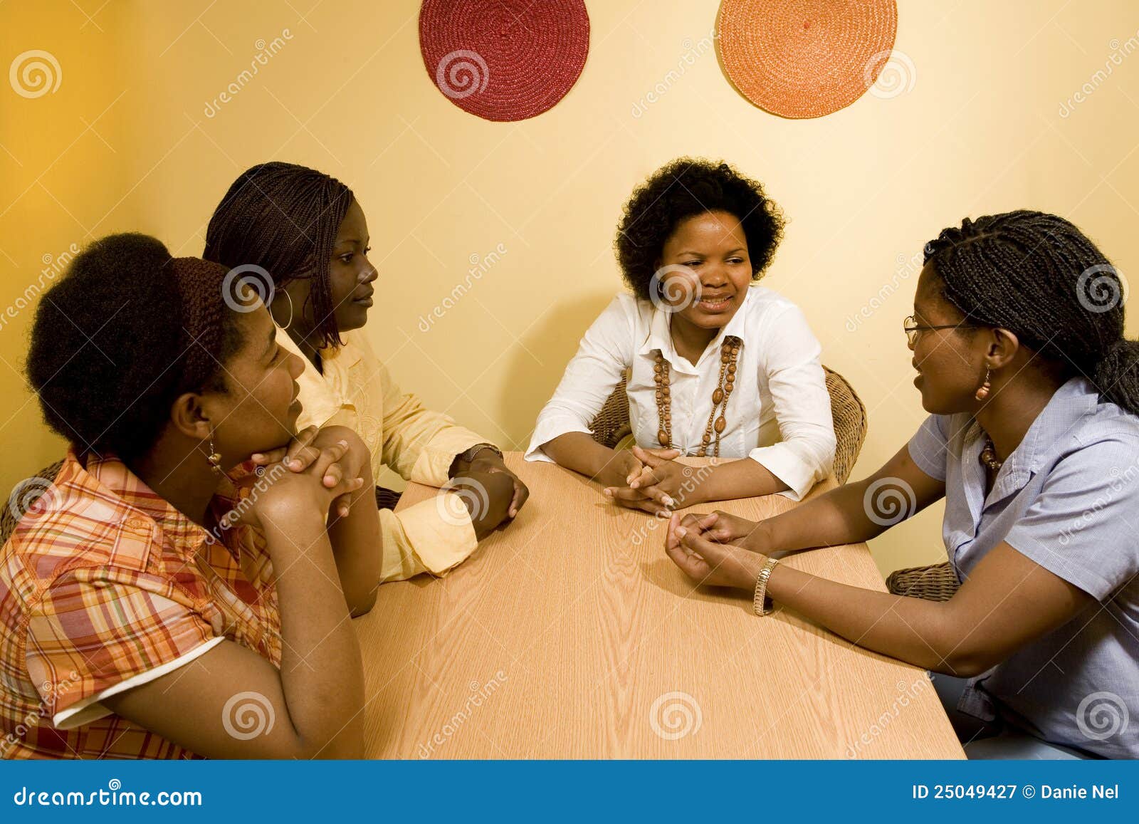 Women having a discussion stock image. Image of dicuss - 25049427