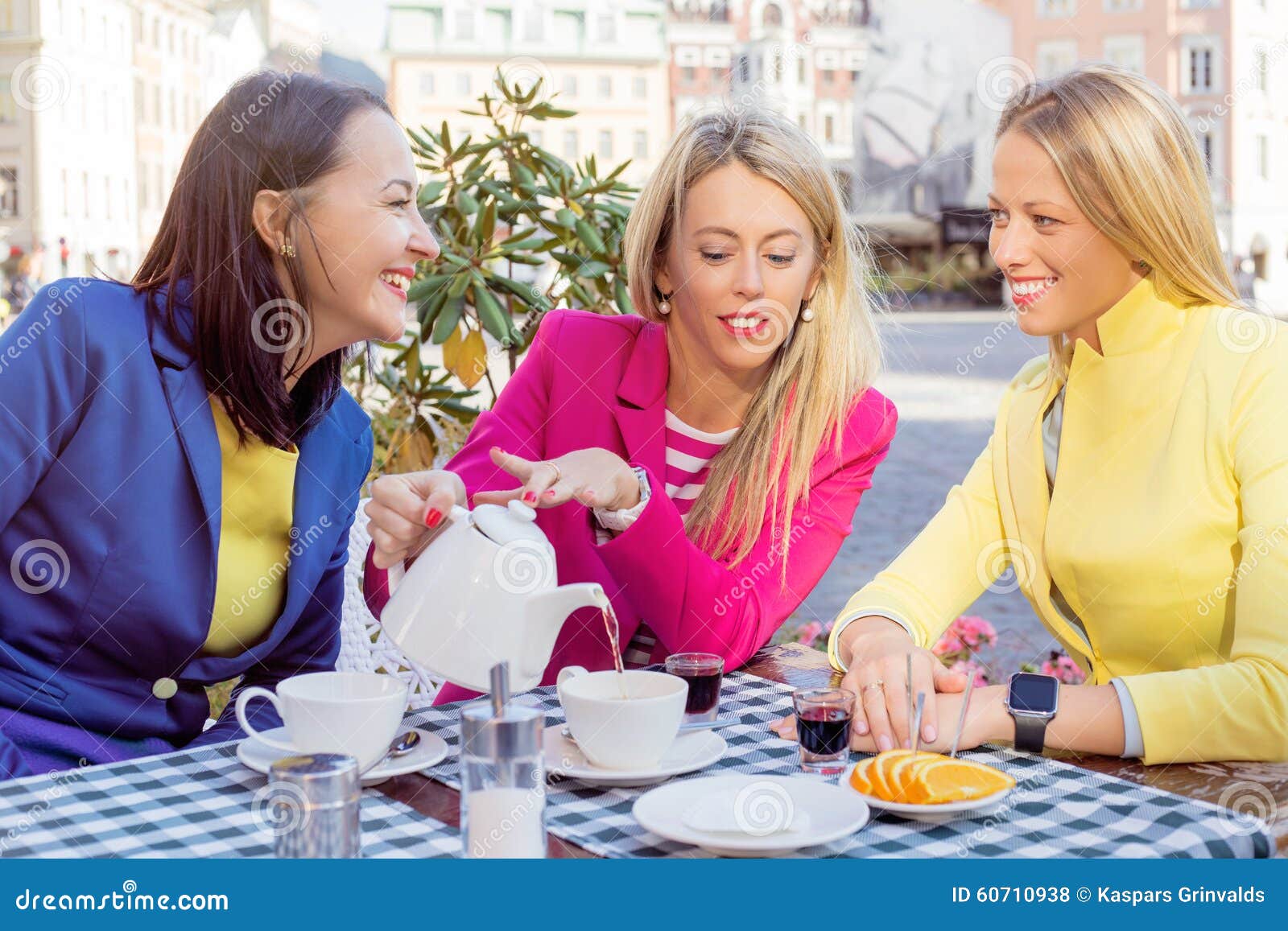 Women having lunch break stock photo. Image of casual - 60710938