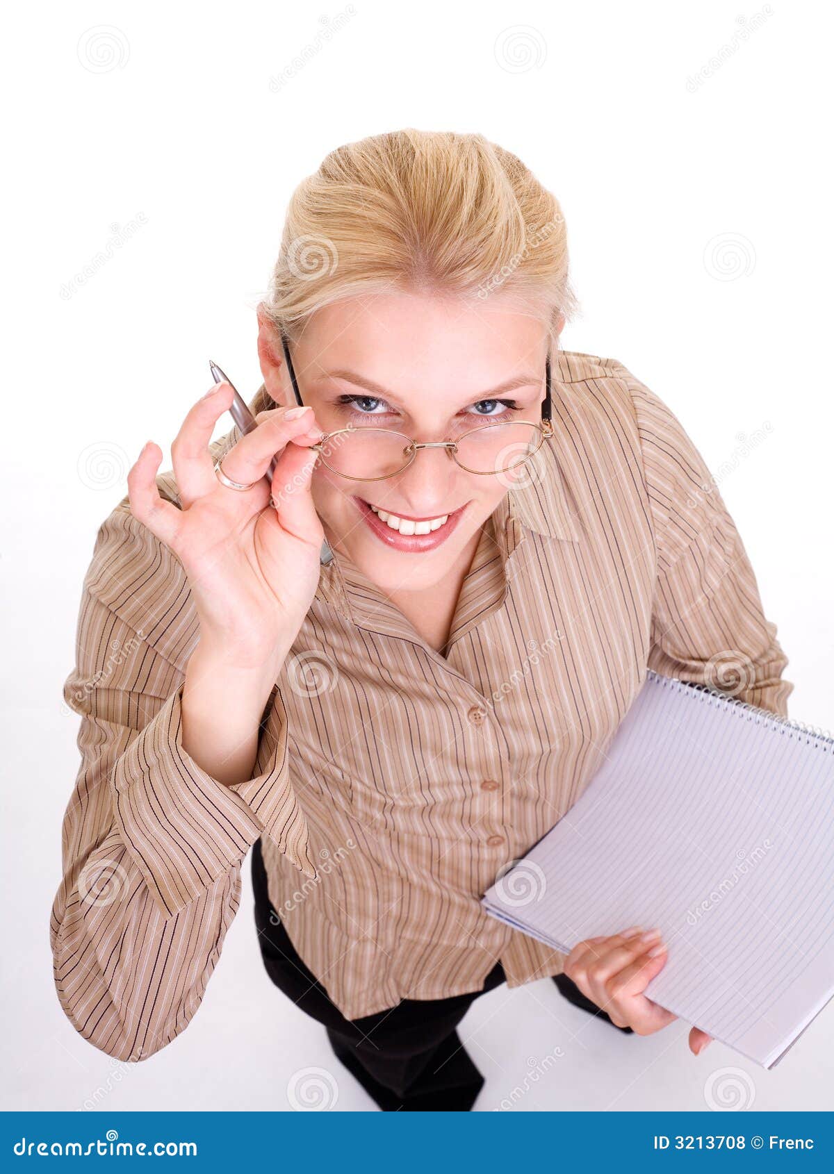 Women Holding Some Notebook Stock Photo - Image of student, expressions ...