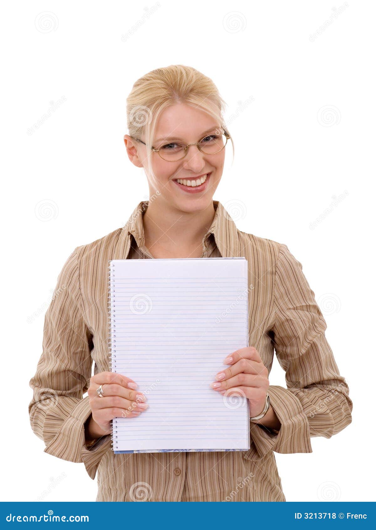 Women Holding Some Notebook Stock Photo - Image of beauty, lifestyle ...