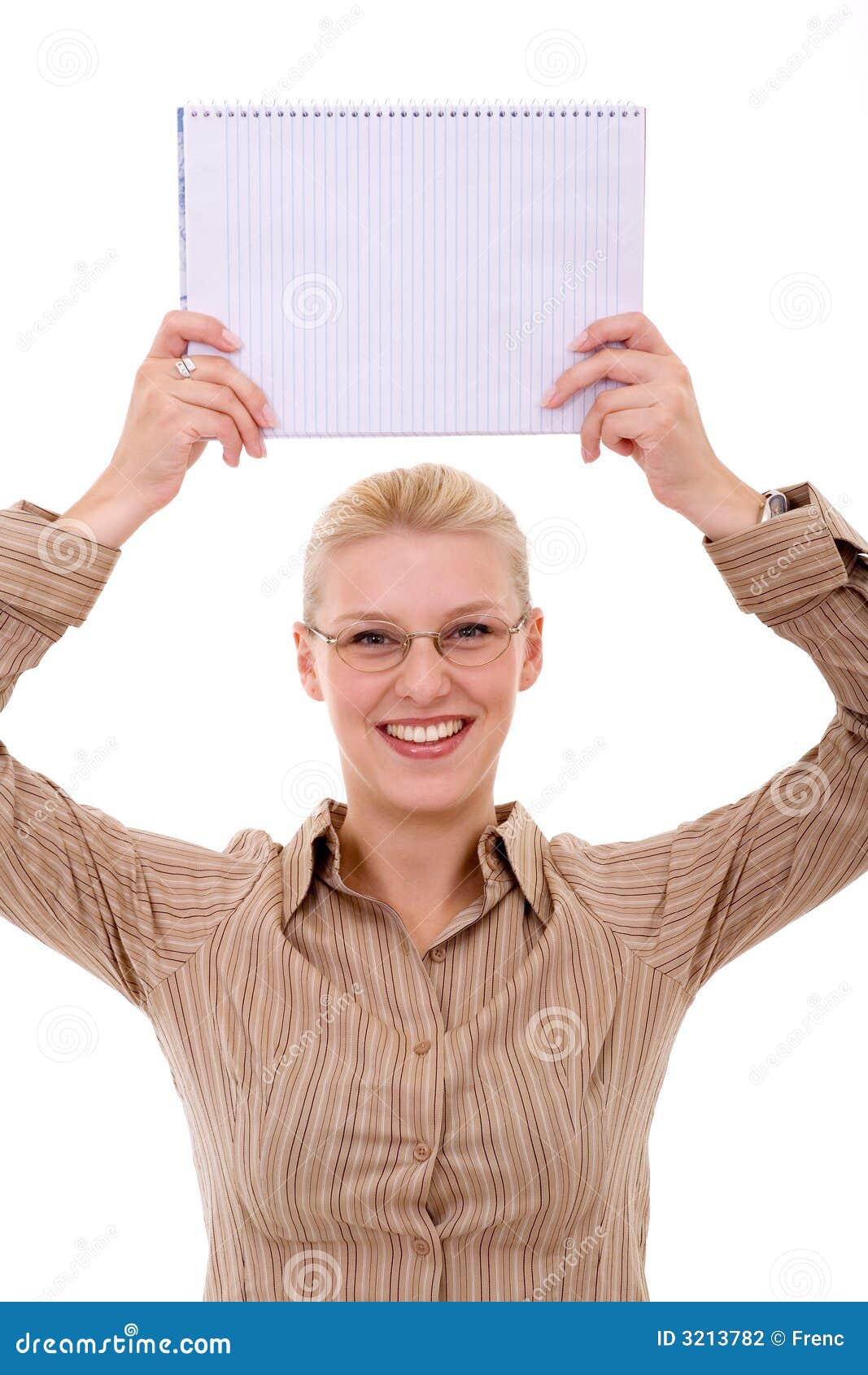Women Holding Some Notebook Stock Photo - Image of expressions, laugh ...
