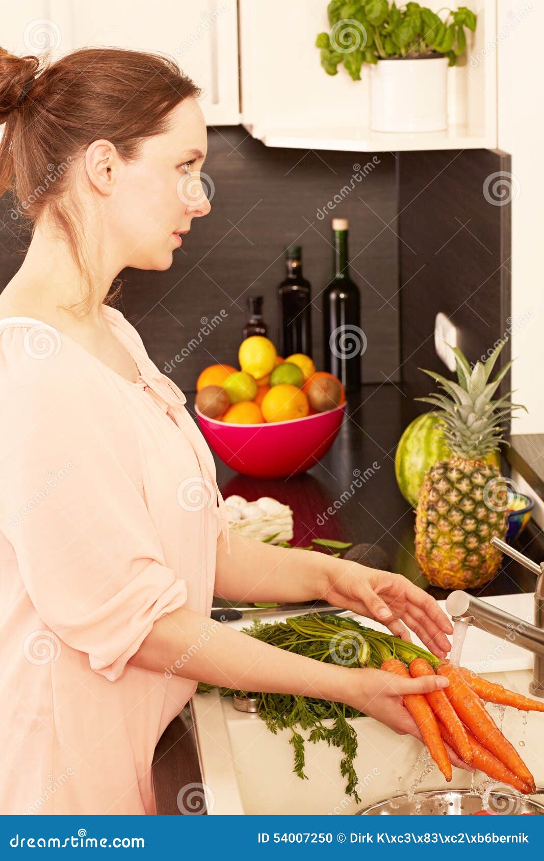 Women in the kitchen stock photo. Image of kitchen, flavorful - 54007250