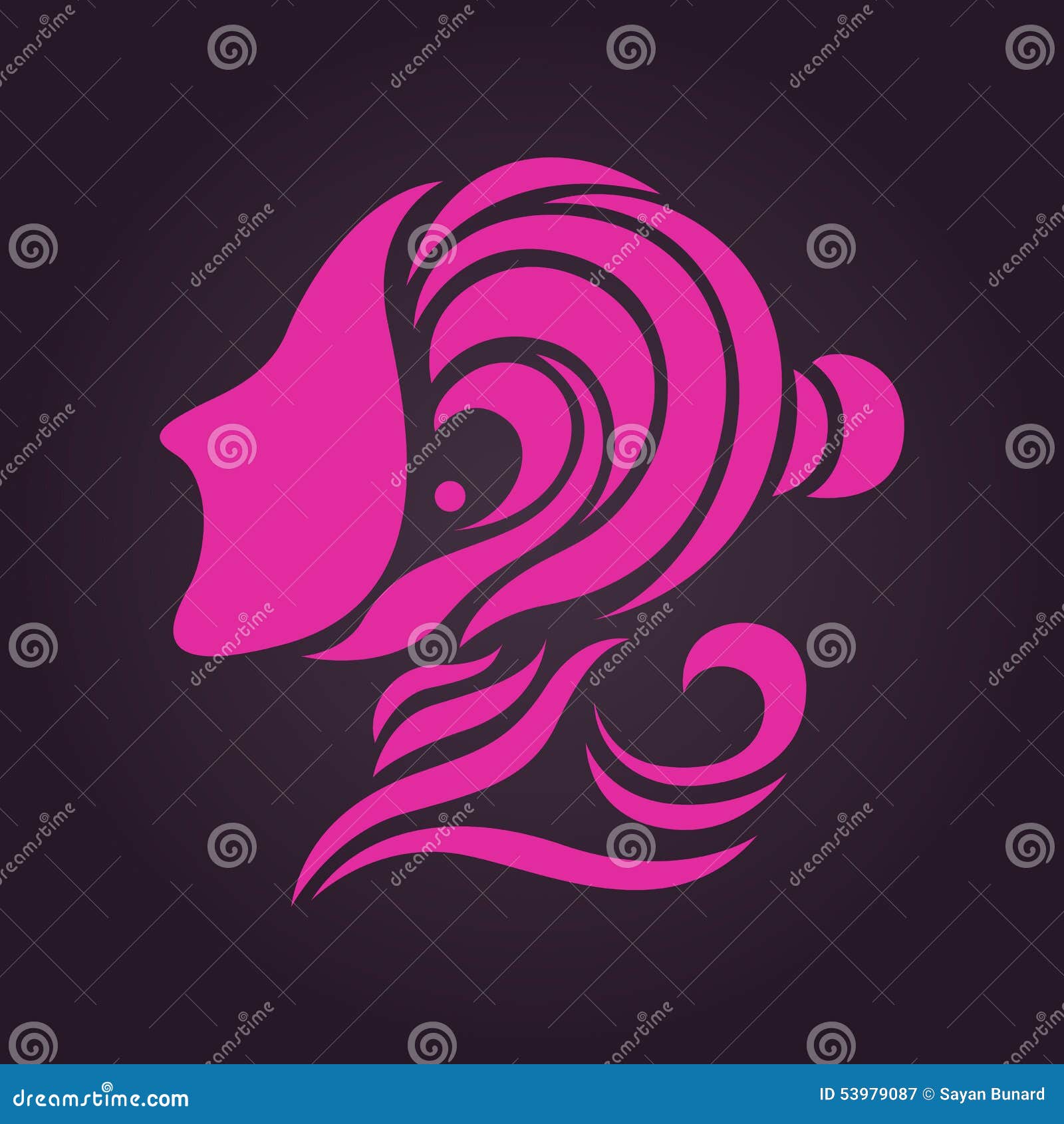 Women logo vector stock vector. Illustration of fashion - 53979087