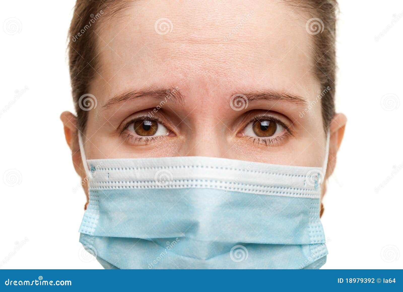 Women in medicine mask stock photo. Image of nurse, epidemic - 18979392