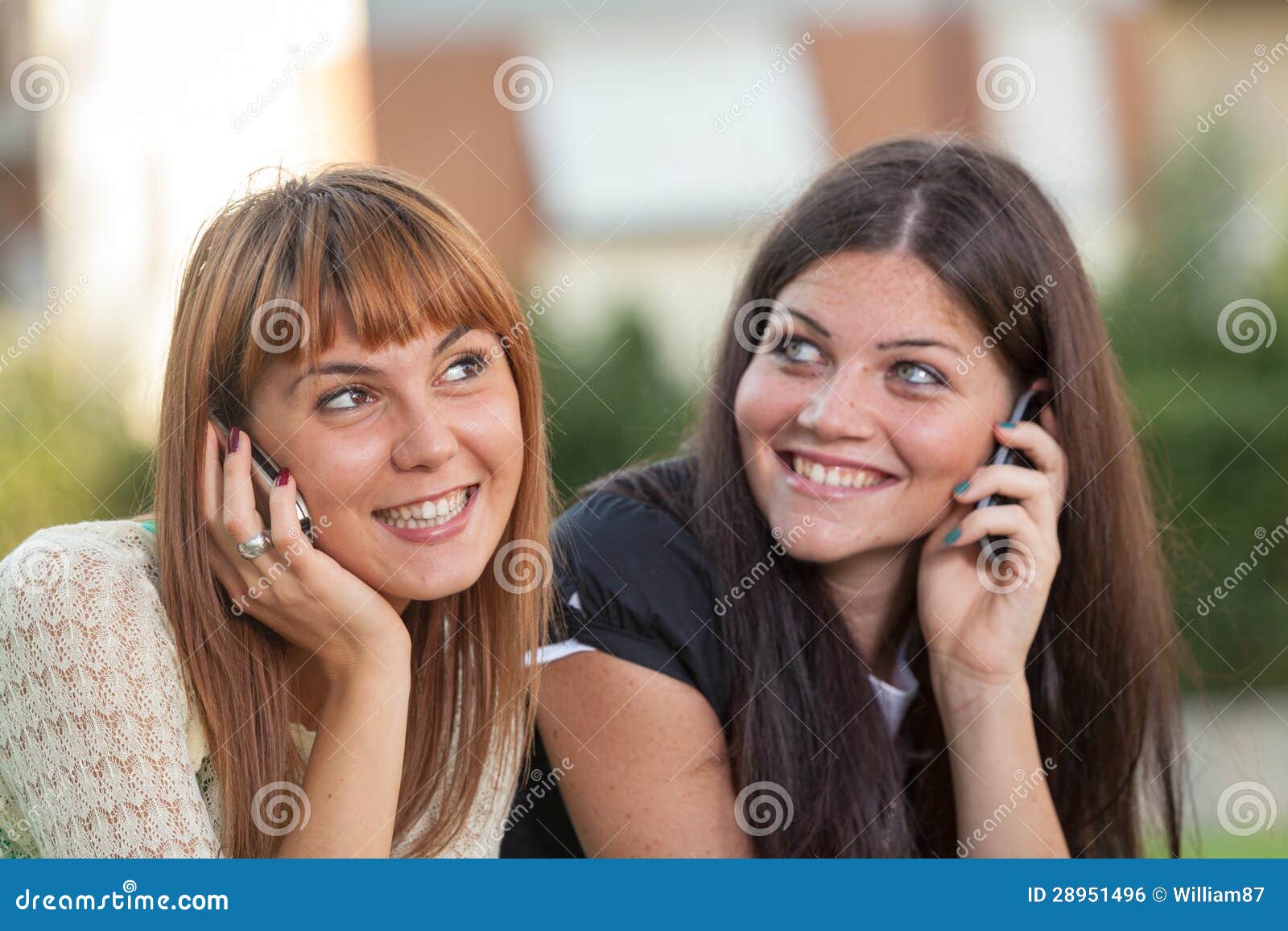 Women with Mobile stock photo. Image of caucasian, portabl - 28951496