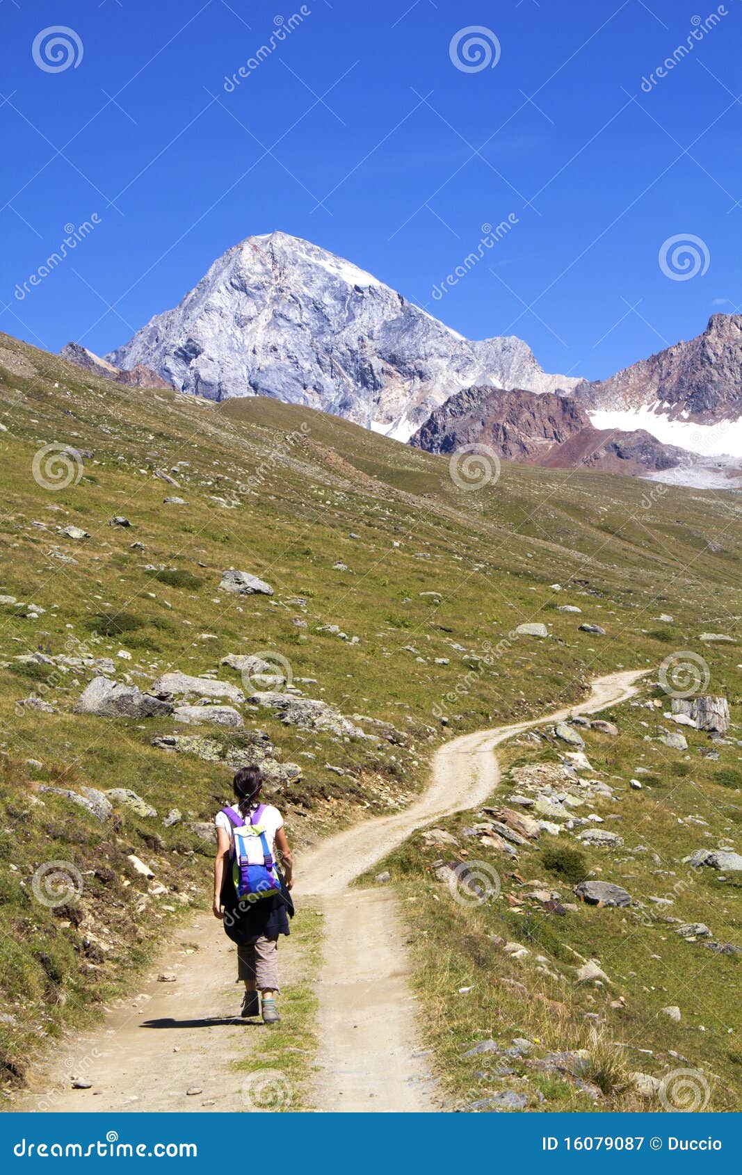 Women on the path stock image. Image of nature, caucasuca - 16079087