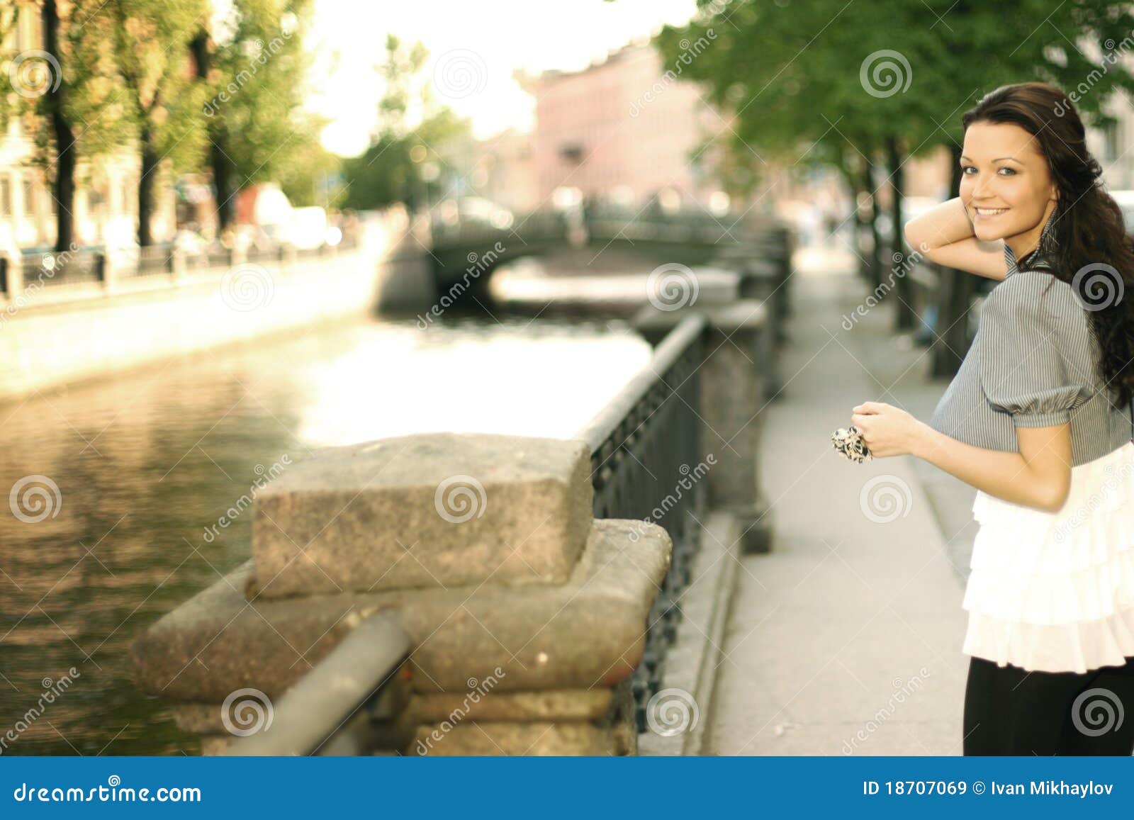 Women portrait outdoor stock image. Image of caucasian - 18707069